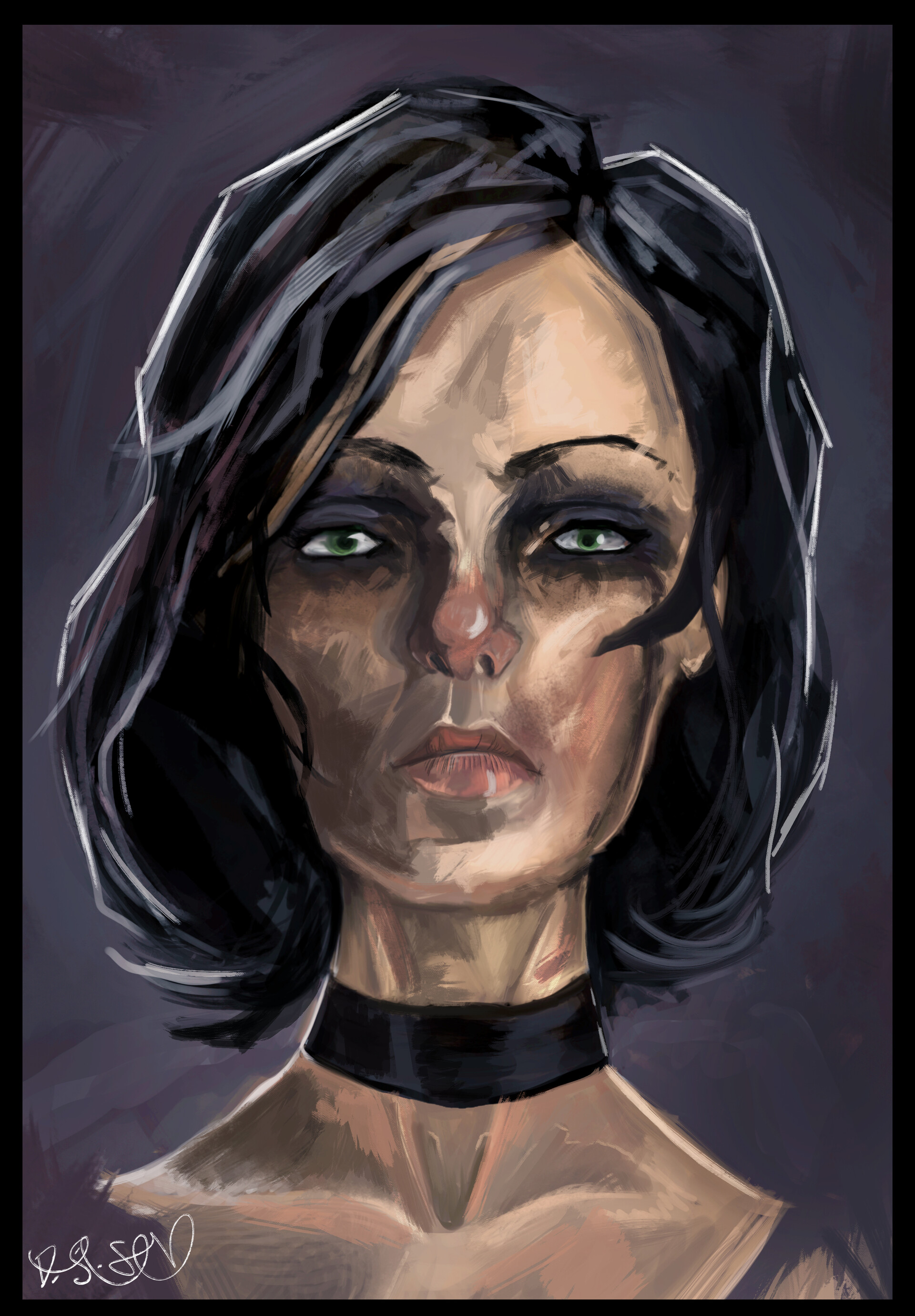ArtStation - Dishonored Study (NPC)