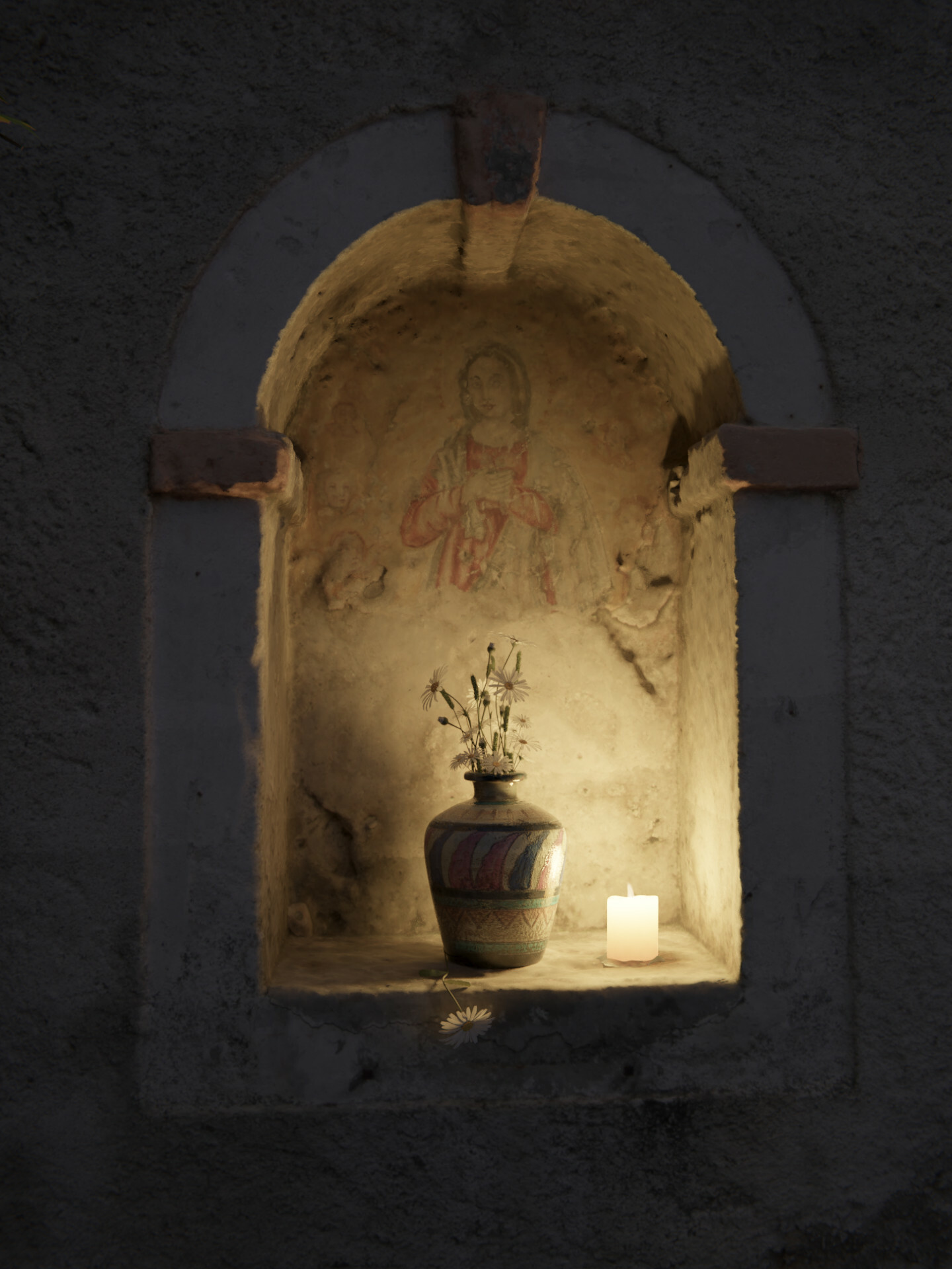 ArtStation - Medieval Shrine