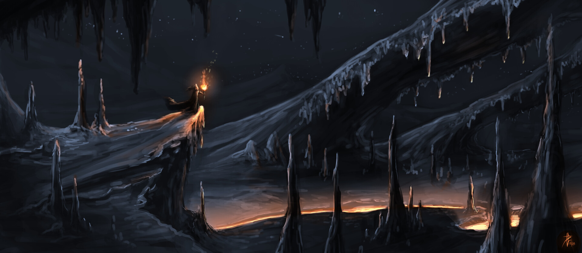 ArtStation - The Desolate Lands - Environment Concept