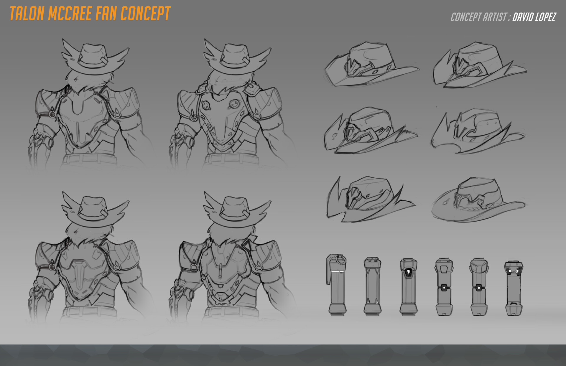 Dave Lopez - Talon McCree Fan skin