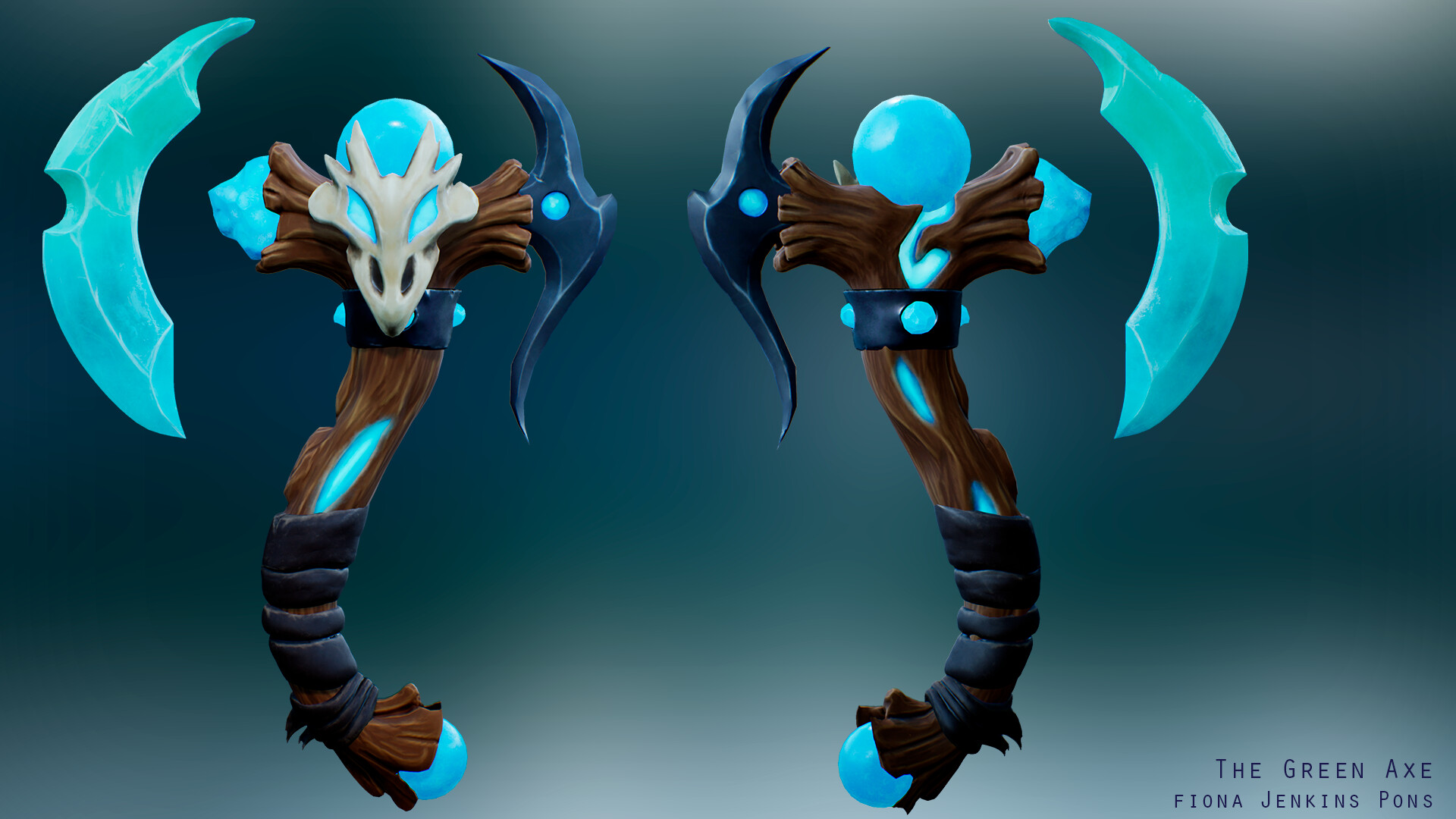 ArtStation - The Green Axe