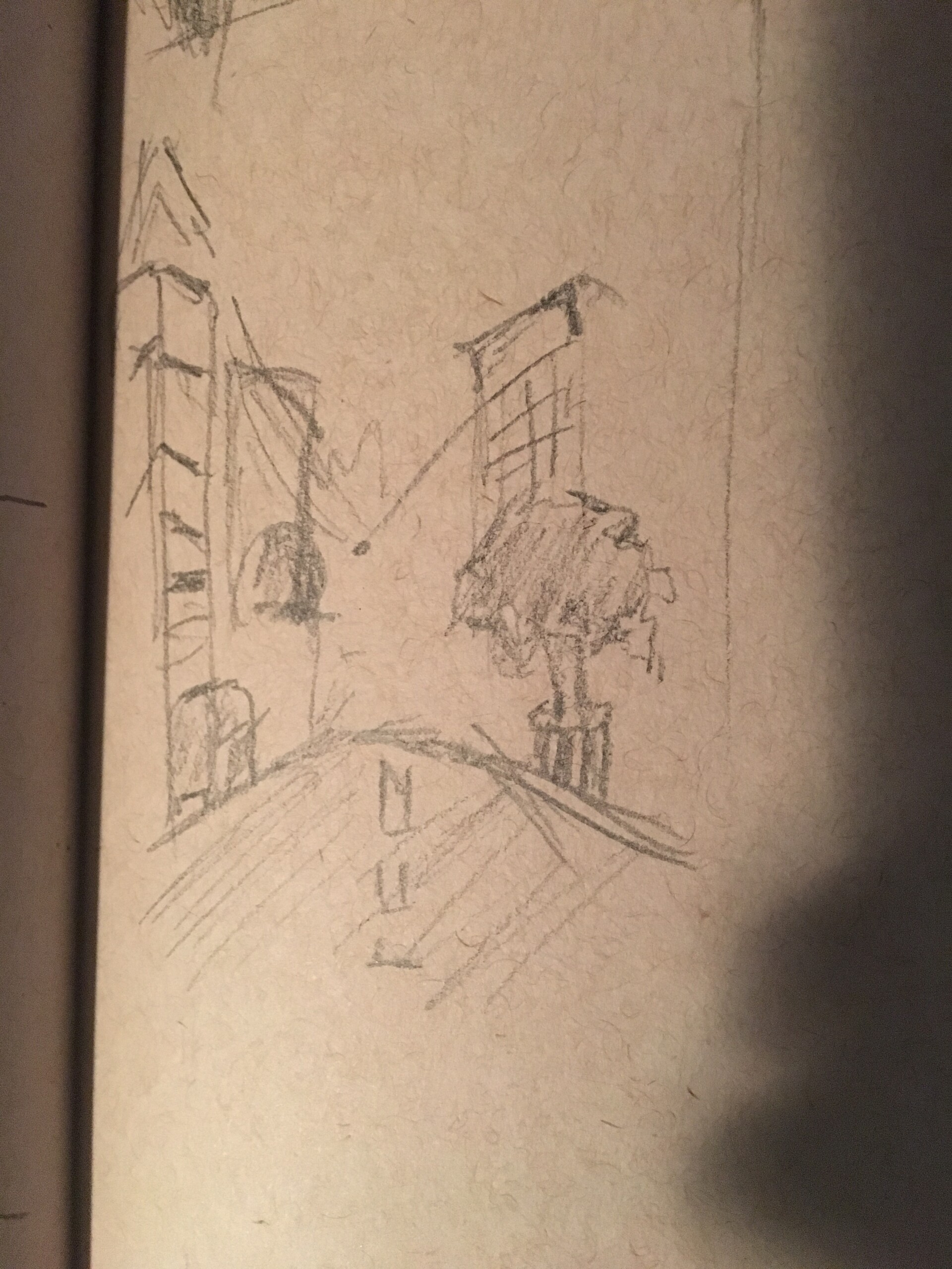 ArtStation - City street sketch