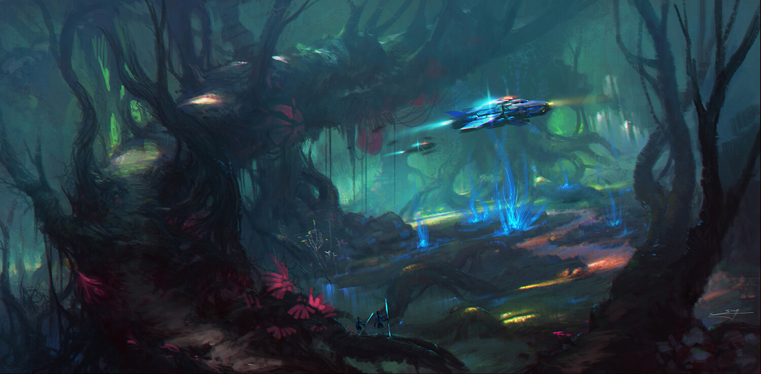 ArtStation - DEEP FOREST