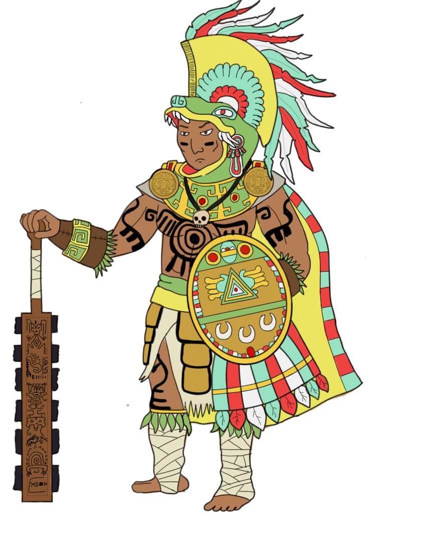 ArtStation - Aztec Warrior