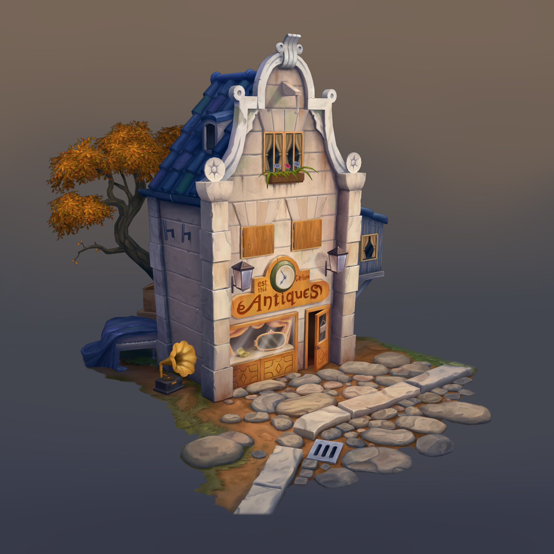 ArtStation - Antique store