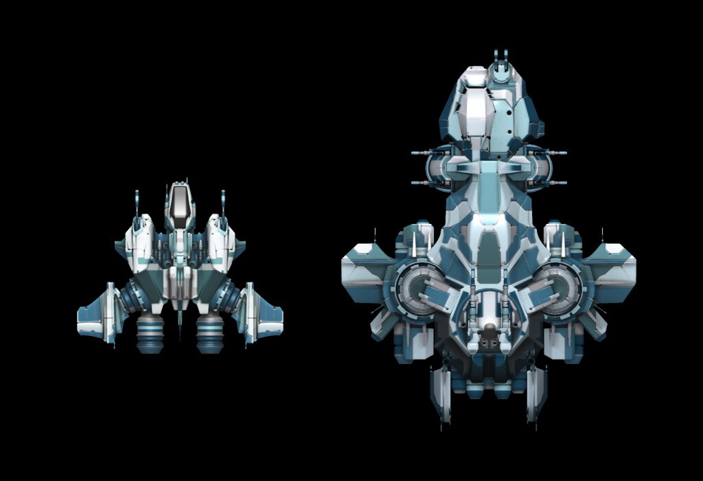 ArtStation - Top Down Space Game