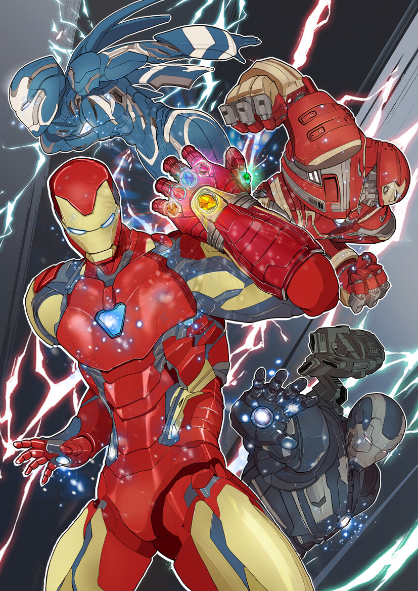 how to draw iron man war machine