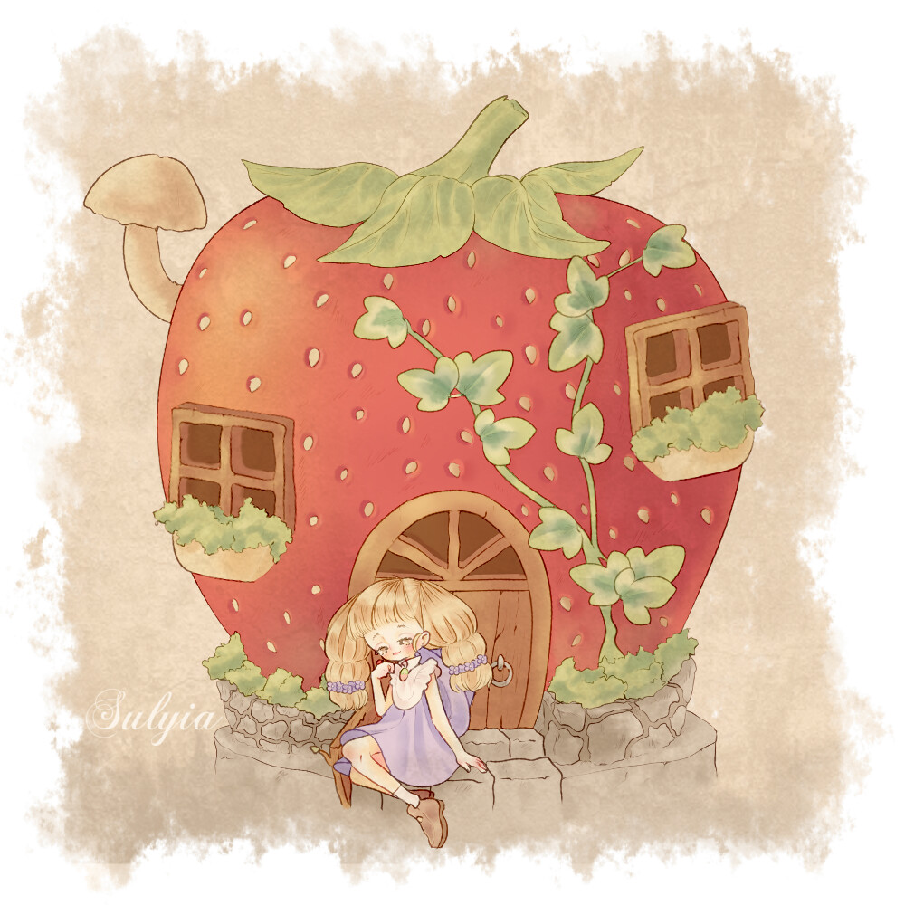 ArtStation - Strawberry House