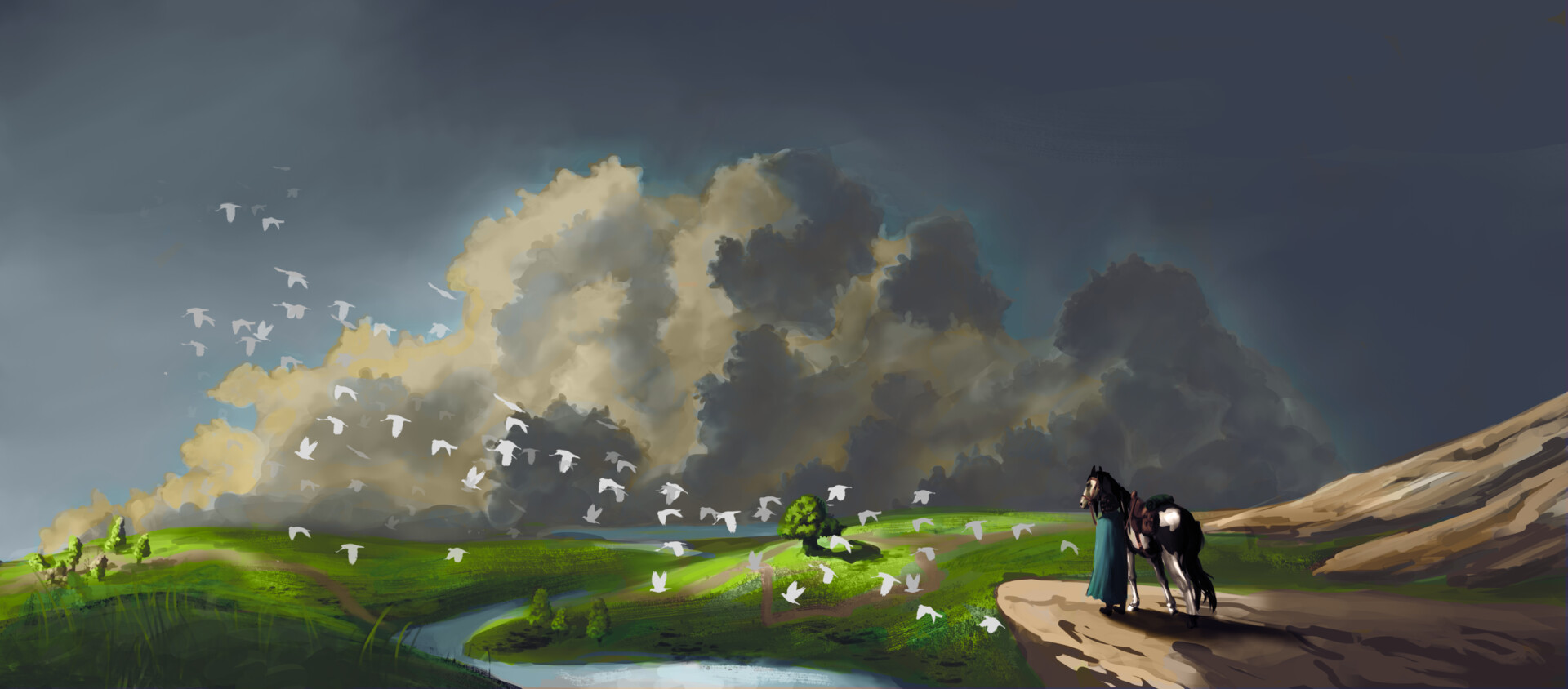 ArtStation - Cloudy day