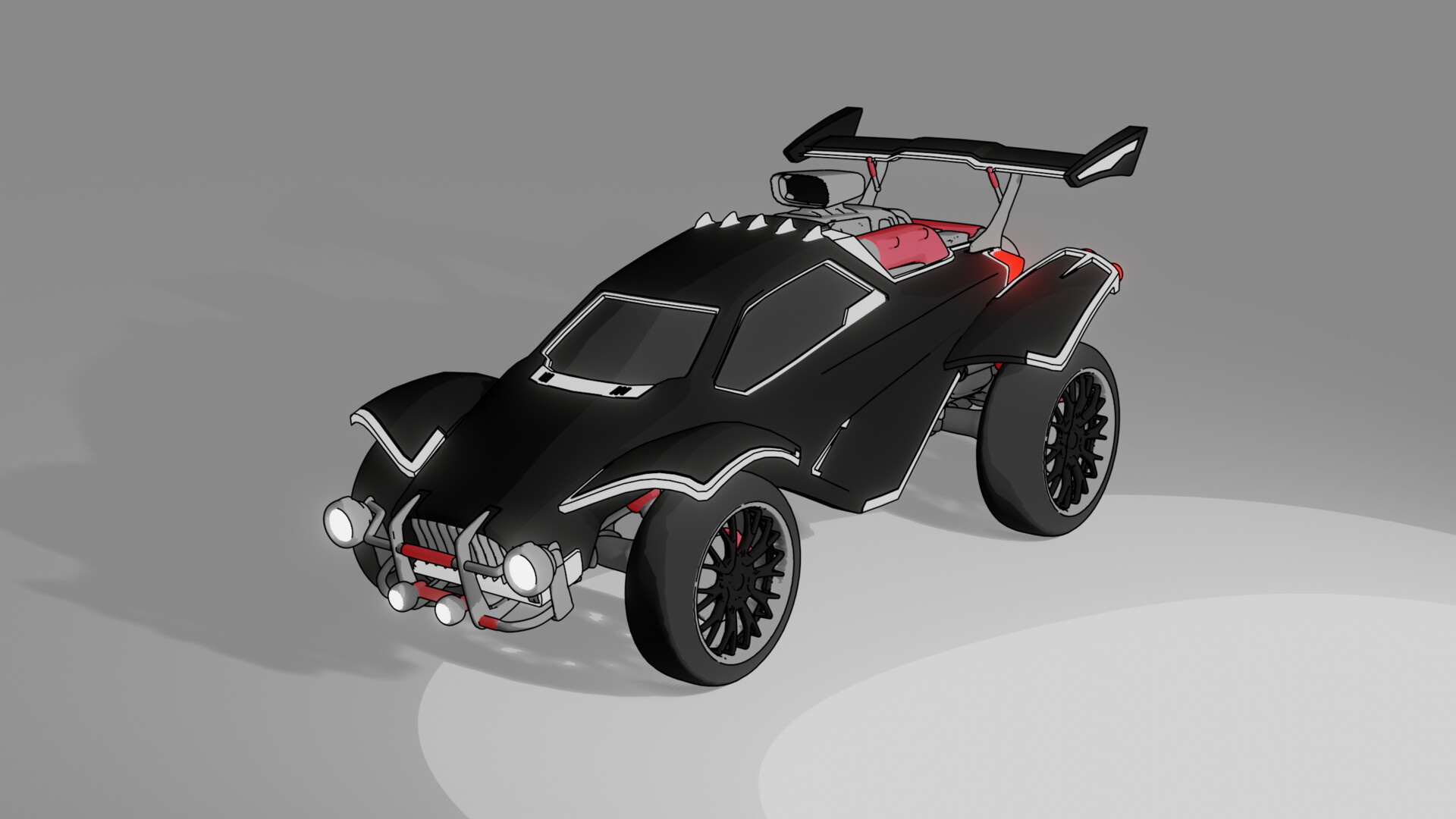 Miguel Barbosa - Toon Octane from RocketLeague
