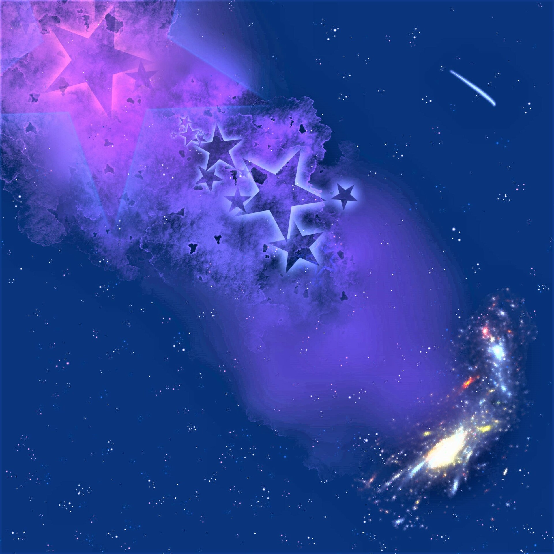 ArtStation - Space Cadet: Retro Galaxy + Original Rework