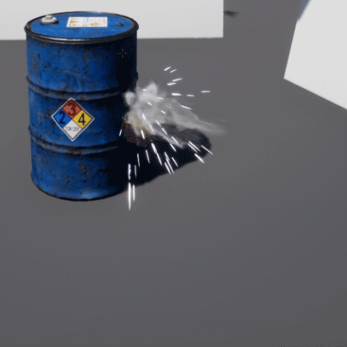 oil barrel explosion