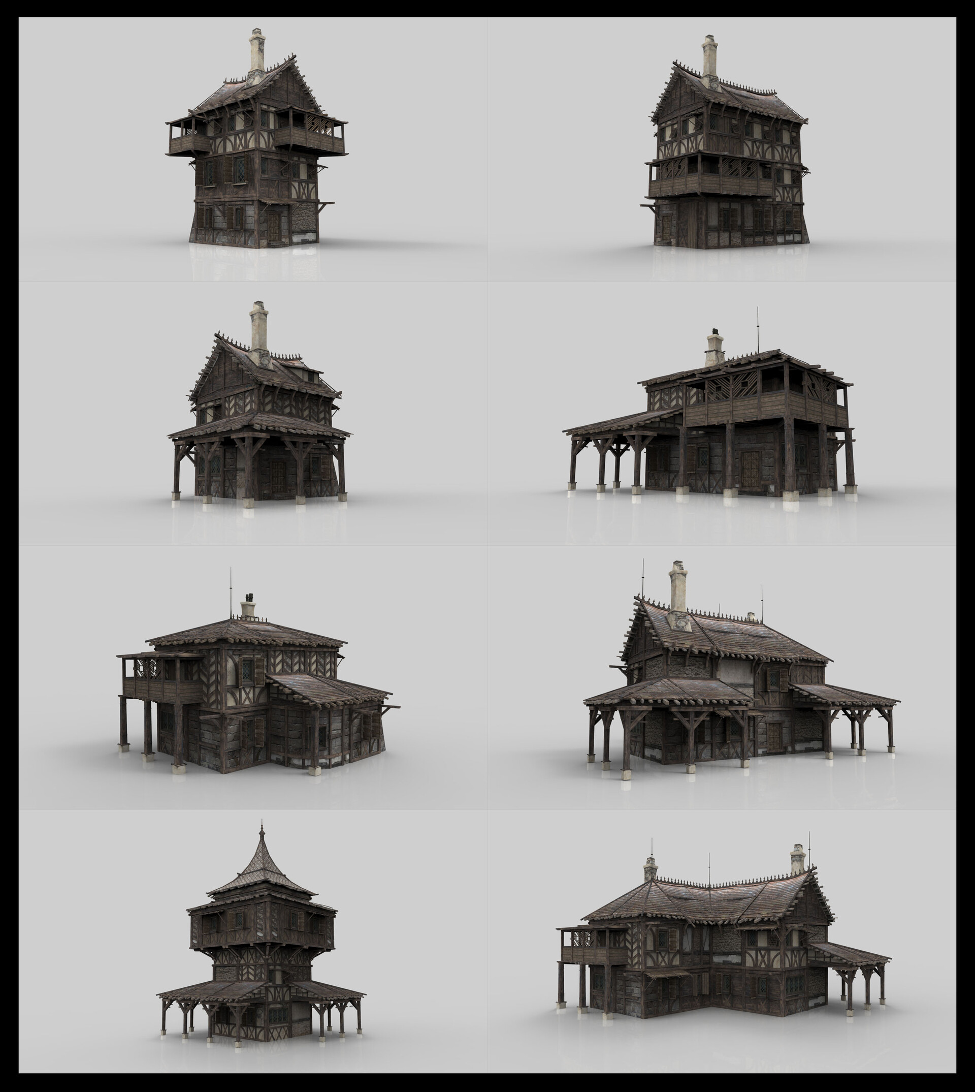 ArtStation - Medieval House
