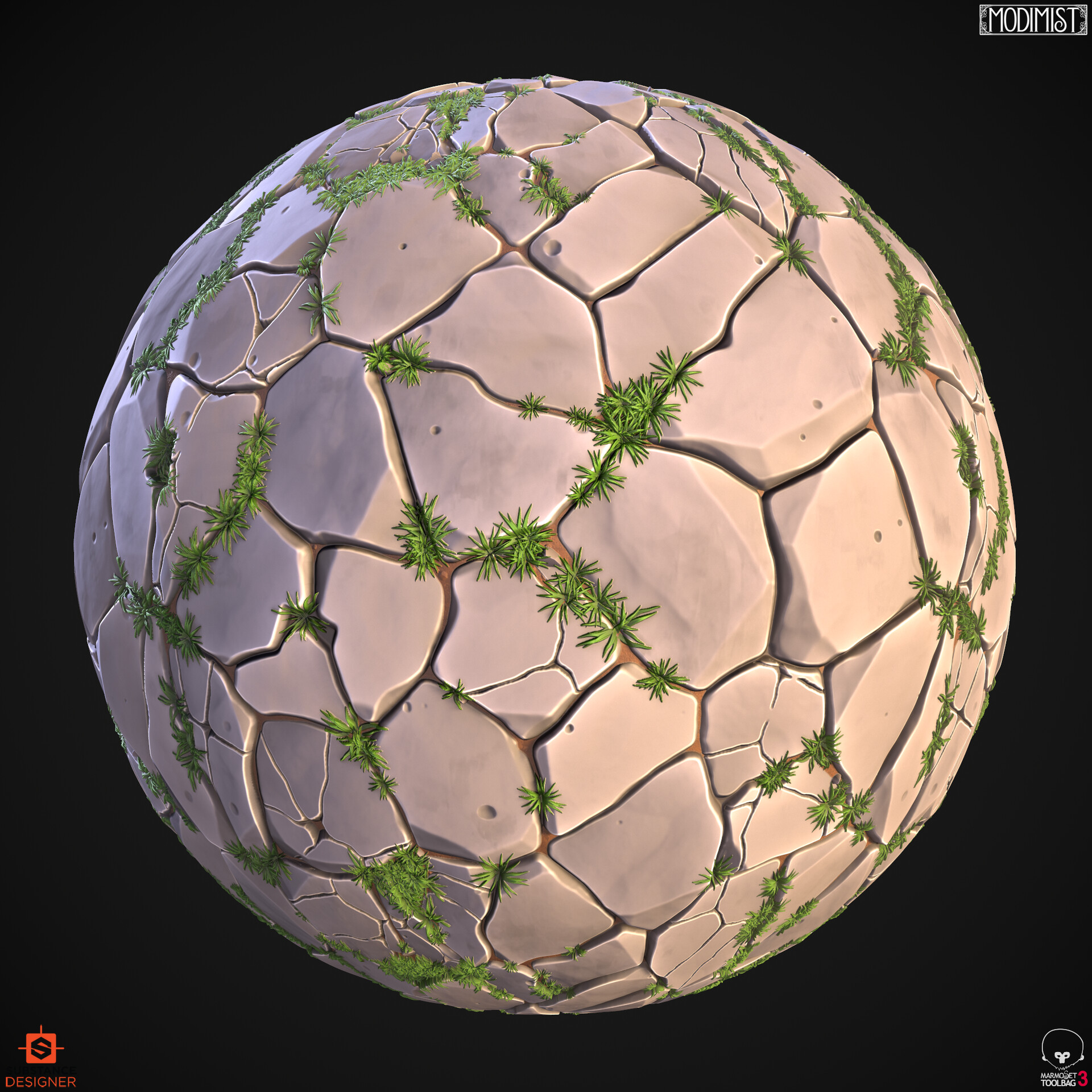ArtStation - Stylized Path Materials