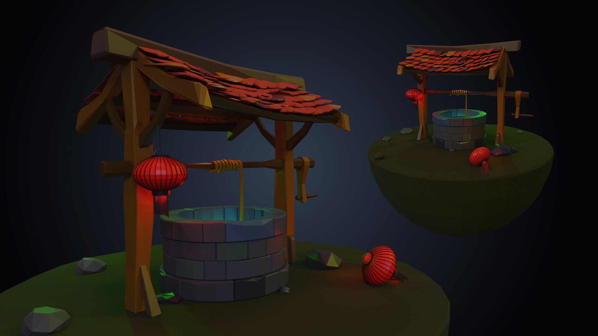 ArtStation - Old creep well