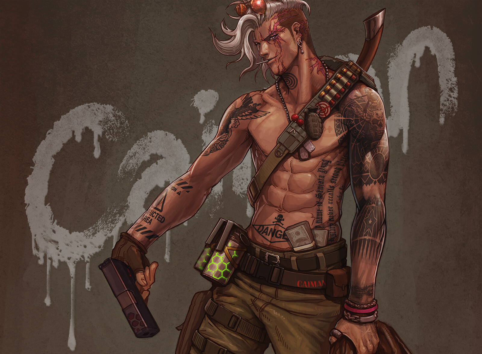 ArtStation - Caiman Grey