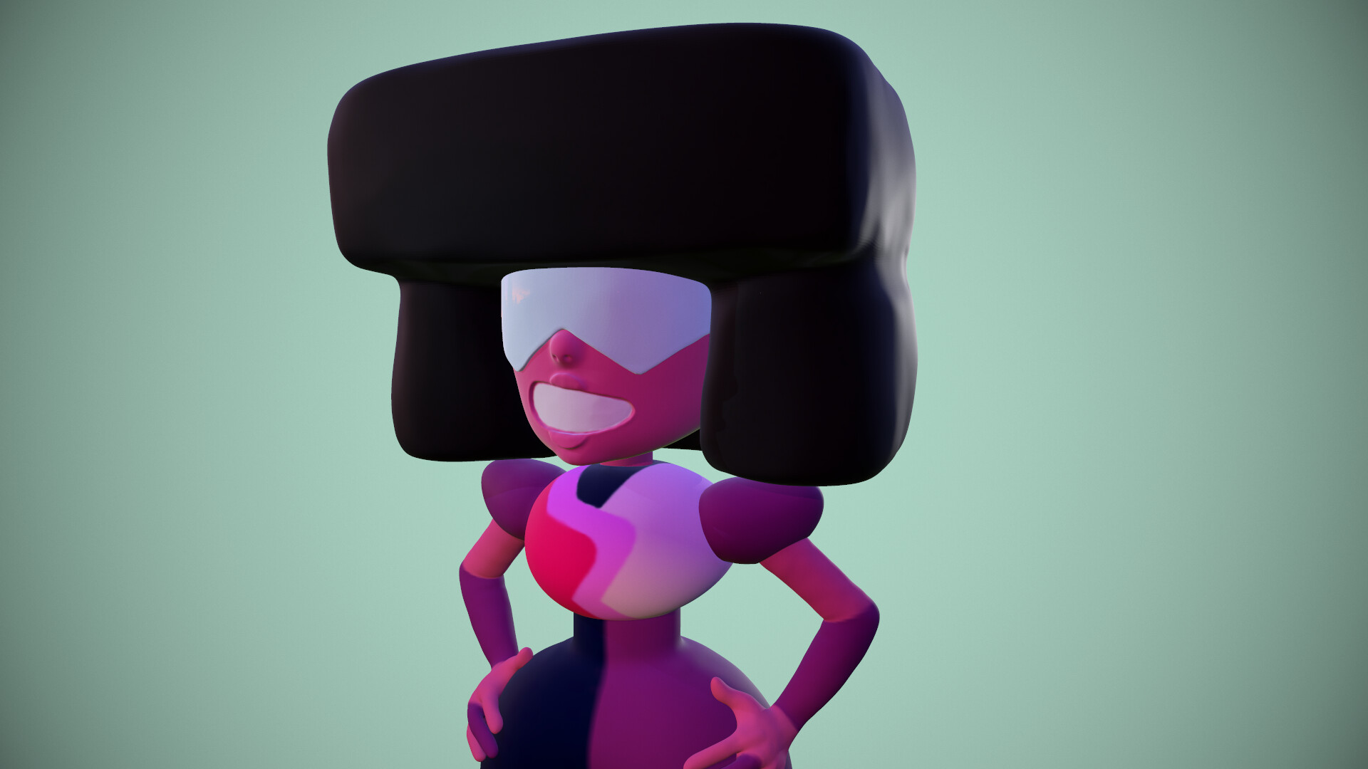 ArtStation - Garnet - 3D Model, Taína Ogando