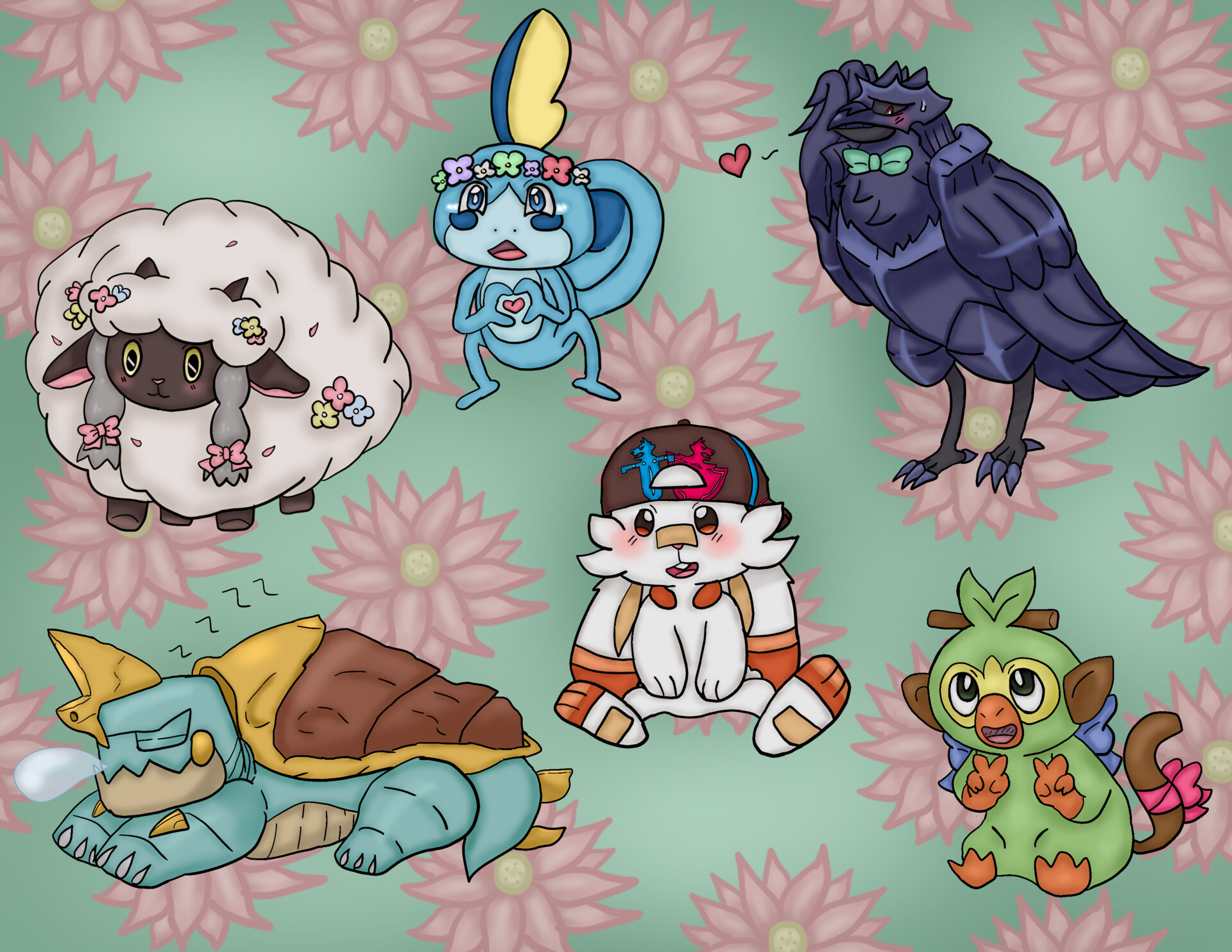 ArtStation - Pokemon Sword and Shield