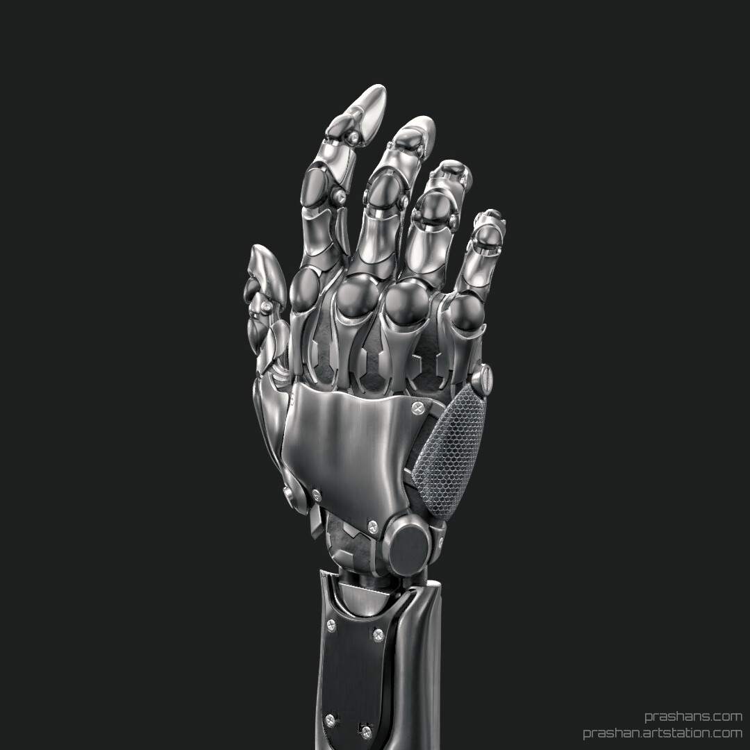 ArtStation - Cybernetic Hand