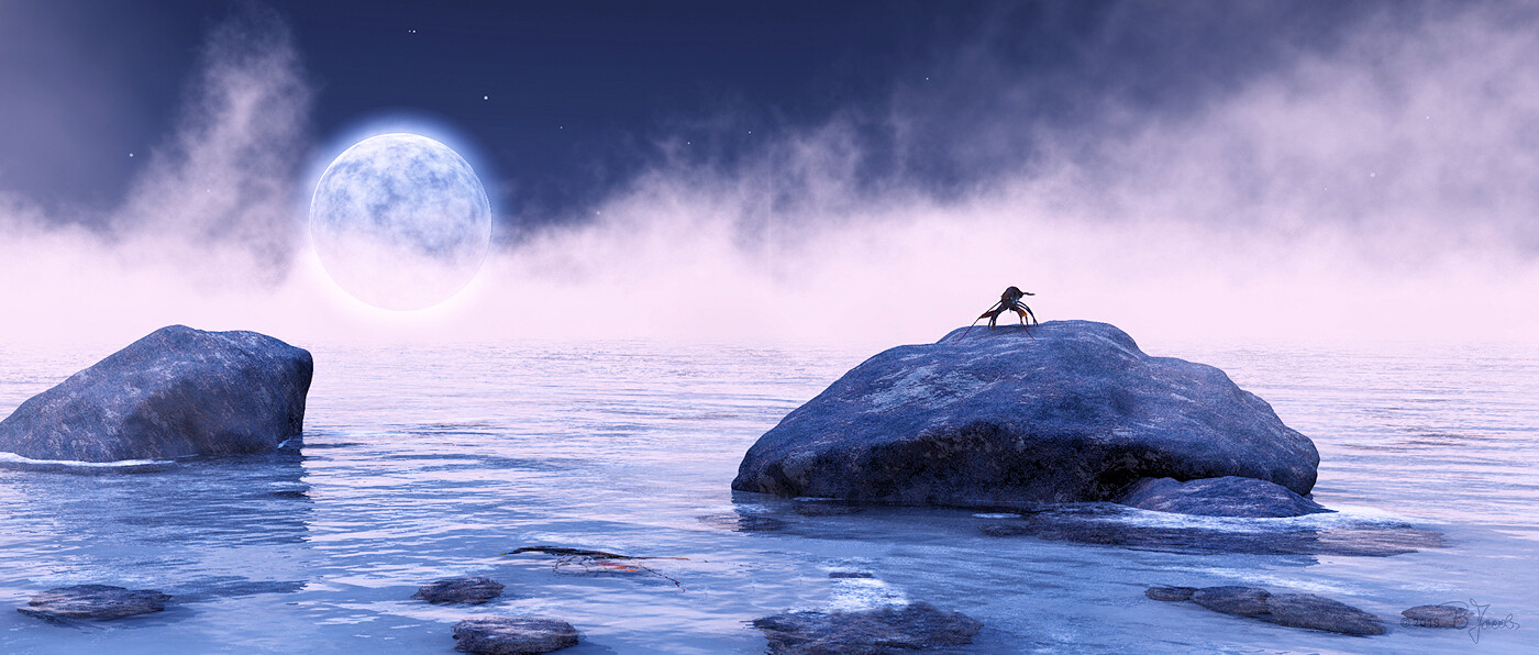 ArtStation - Moon dance