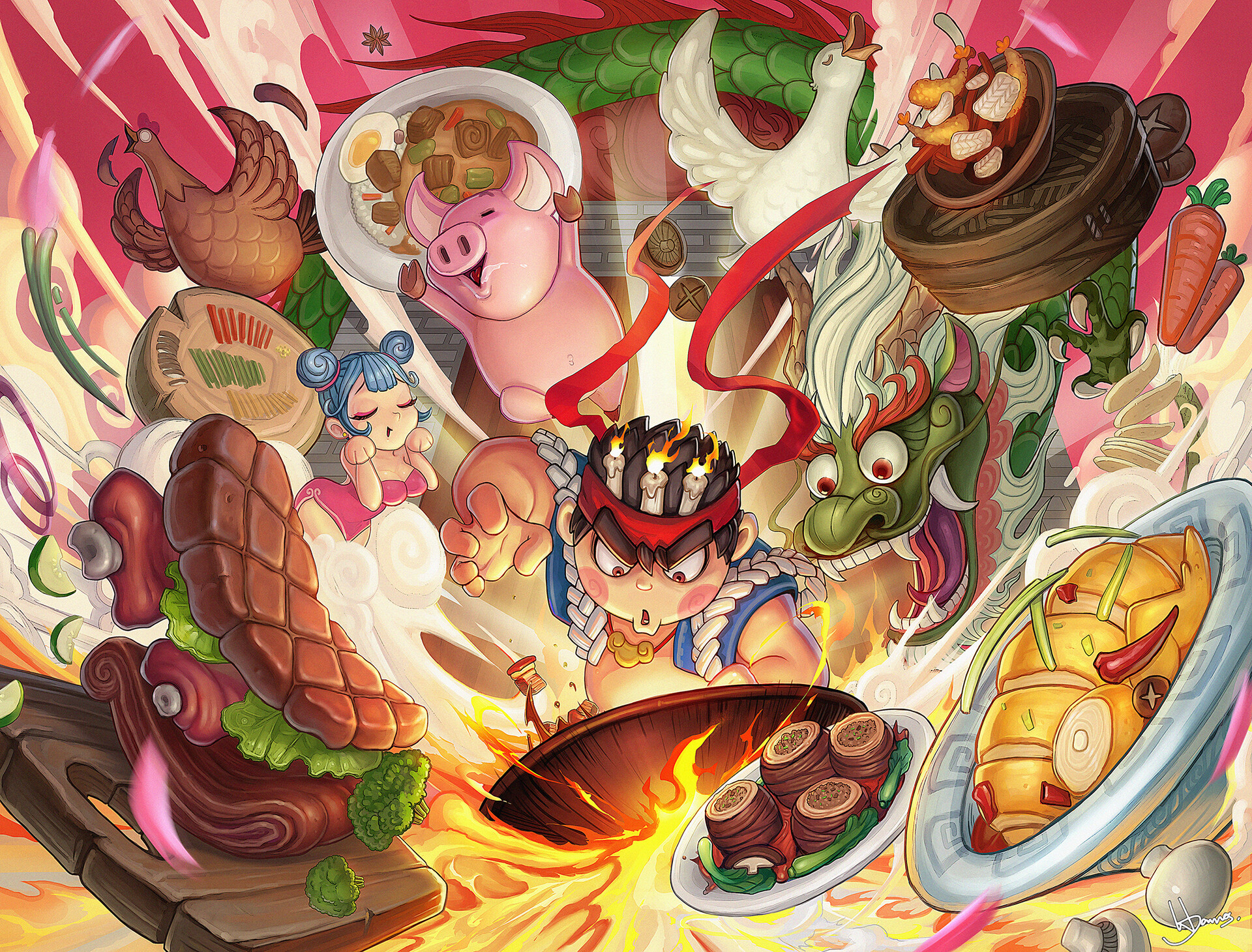 ArtStation - Gourmet cuisine