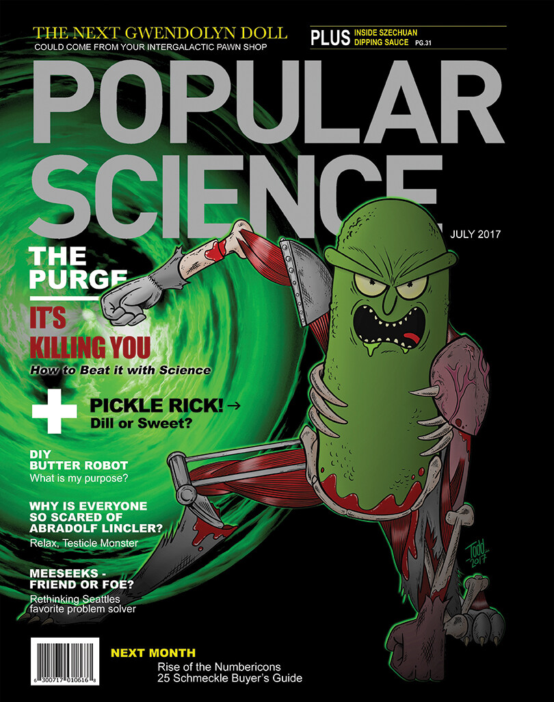 ArtStation - Pickle Rick