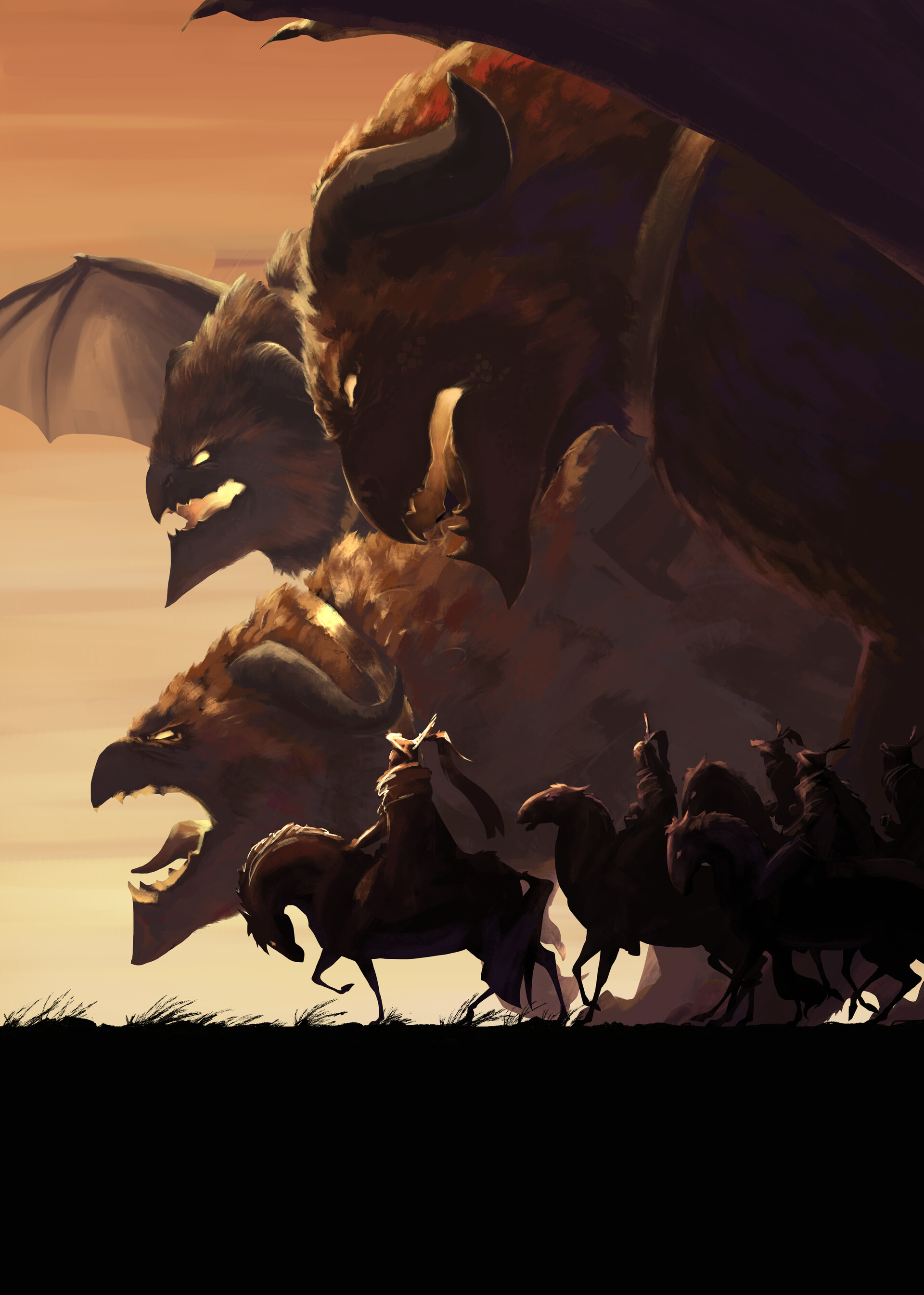 Anna Neumannova - Genghis Khan's War Dragons