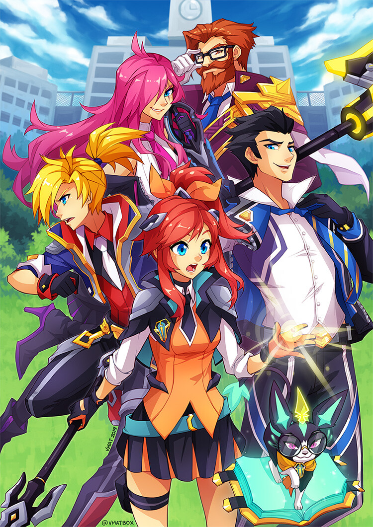 ArtStation - Battle Academia