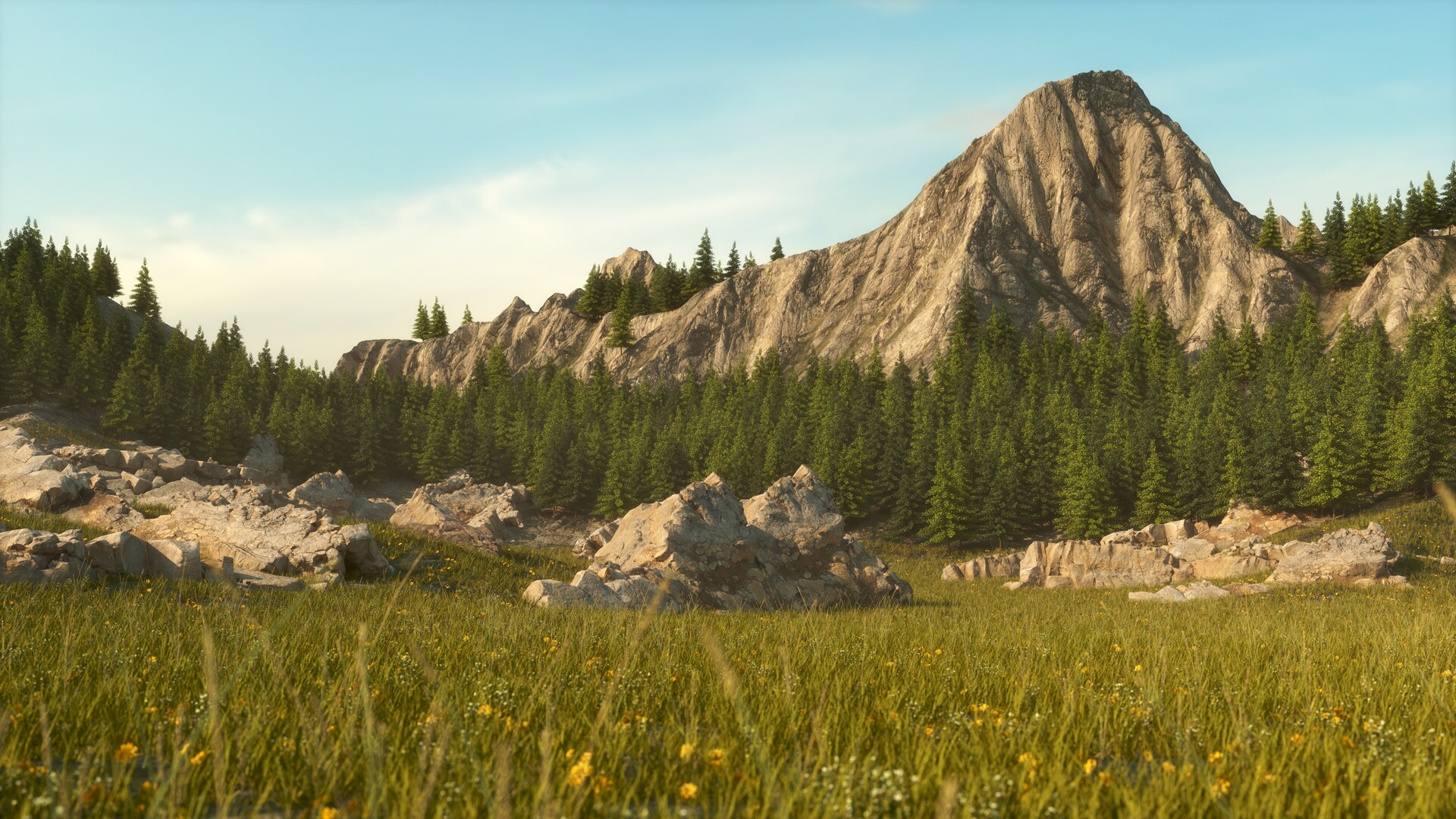 ArtStation - Rocky Meadow Terrain