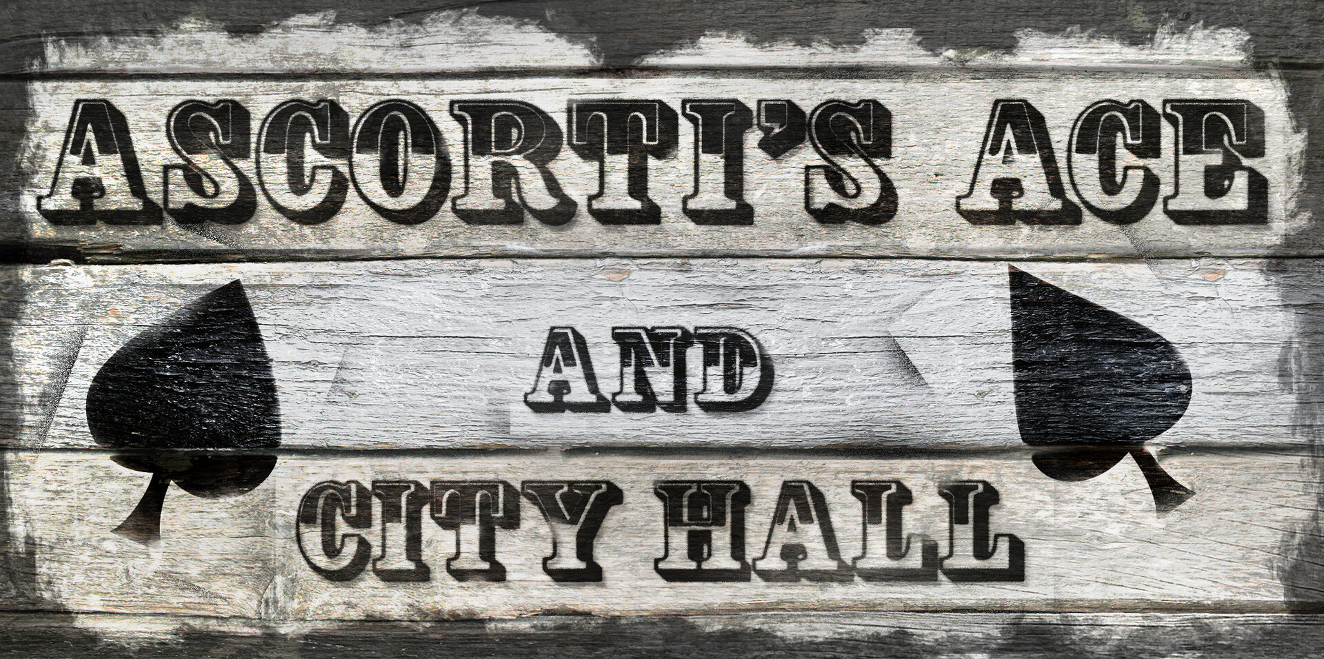 Igor Leșko - "Ascorti's Ace and City Hall" signboard from Fallout 2