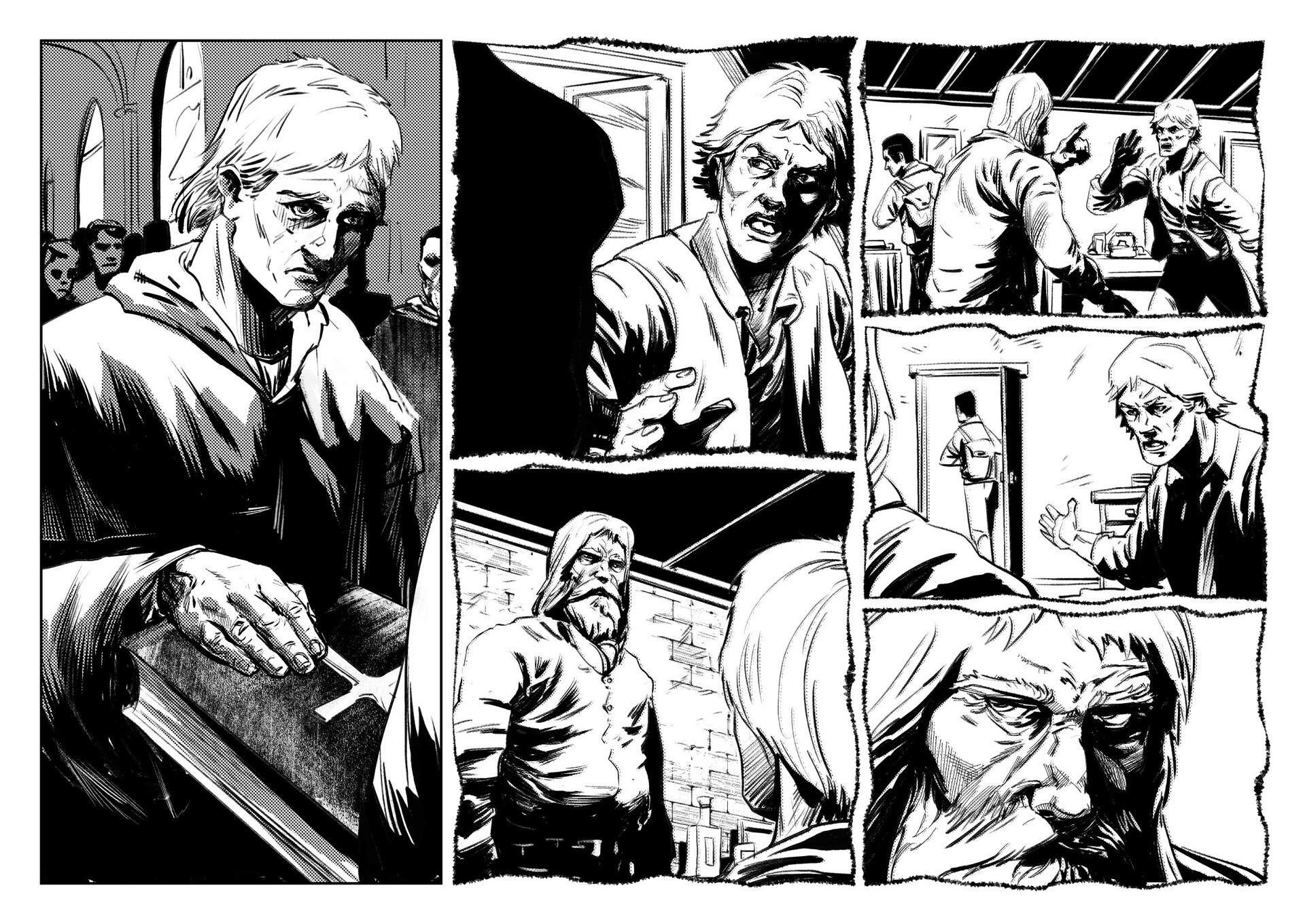 ArtStation - Crusader comic