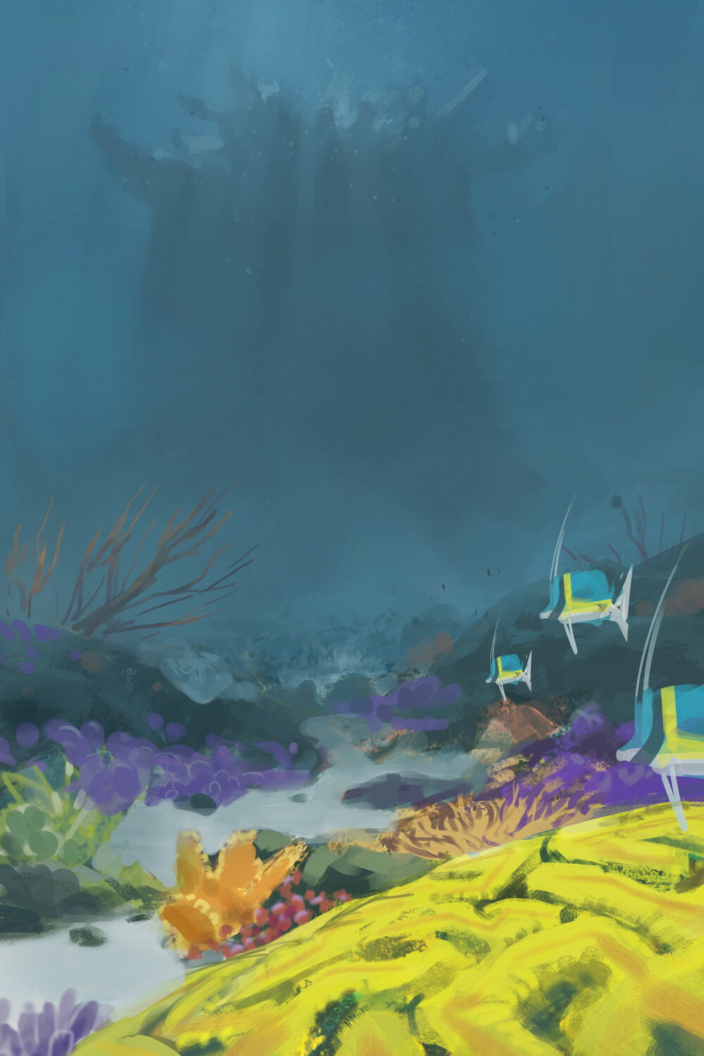 ArtStation - Underwater sketches