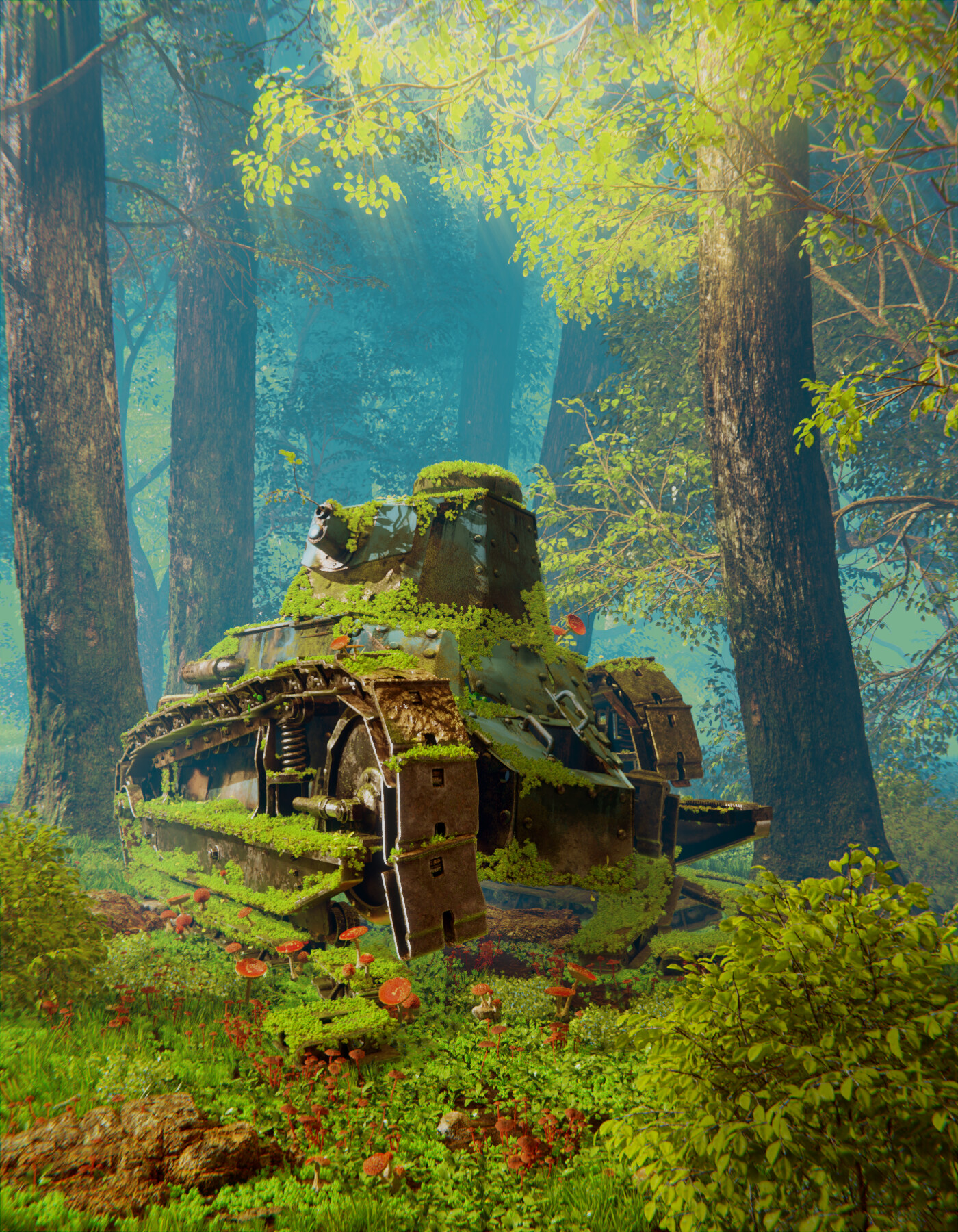 ArtStation - Old Tank #1