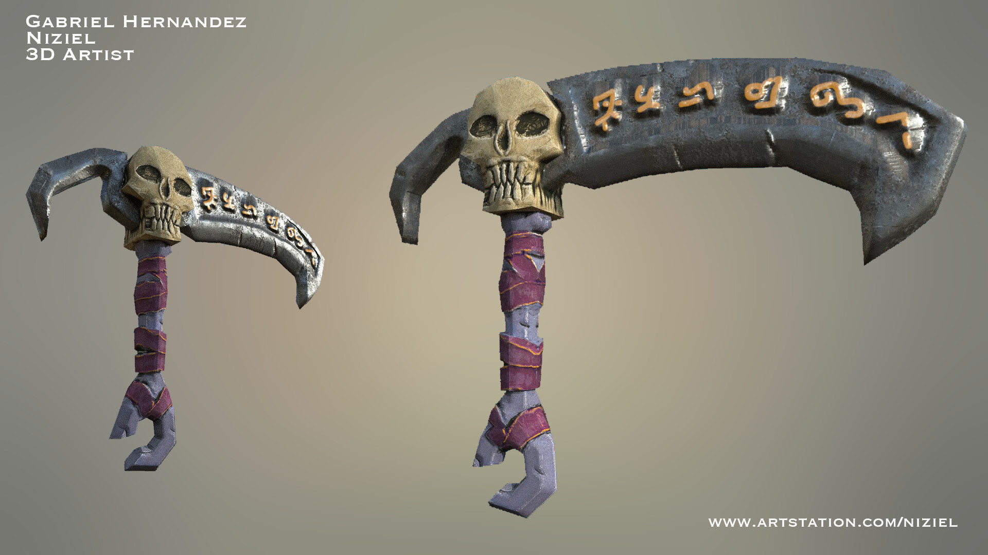 ArtStation - Scythe fan