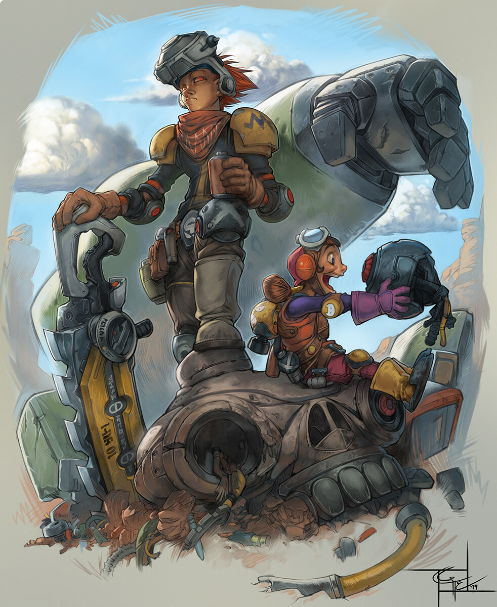 ArtStation - Robot Hunters