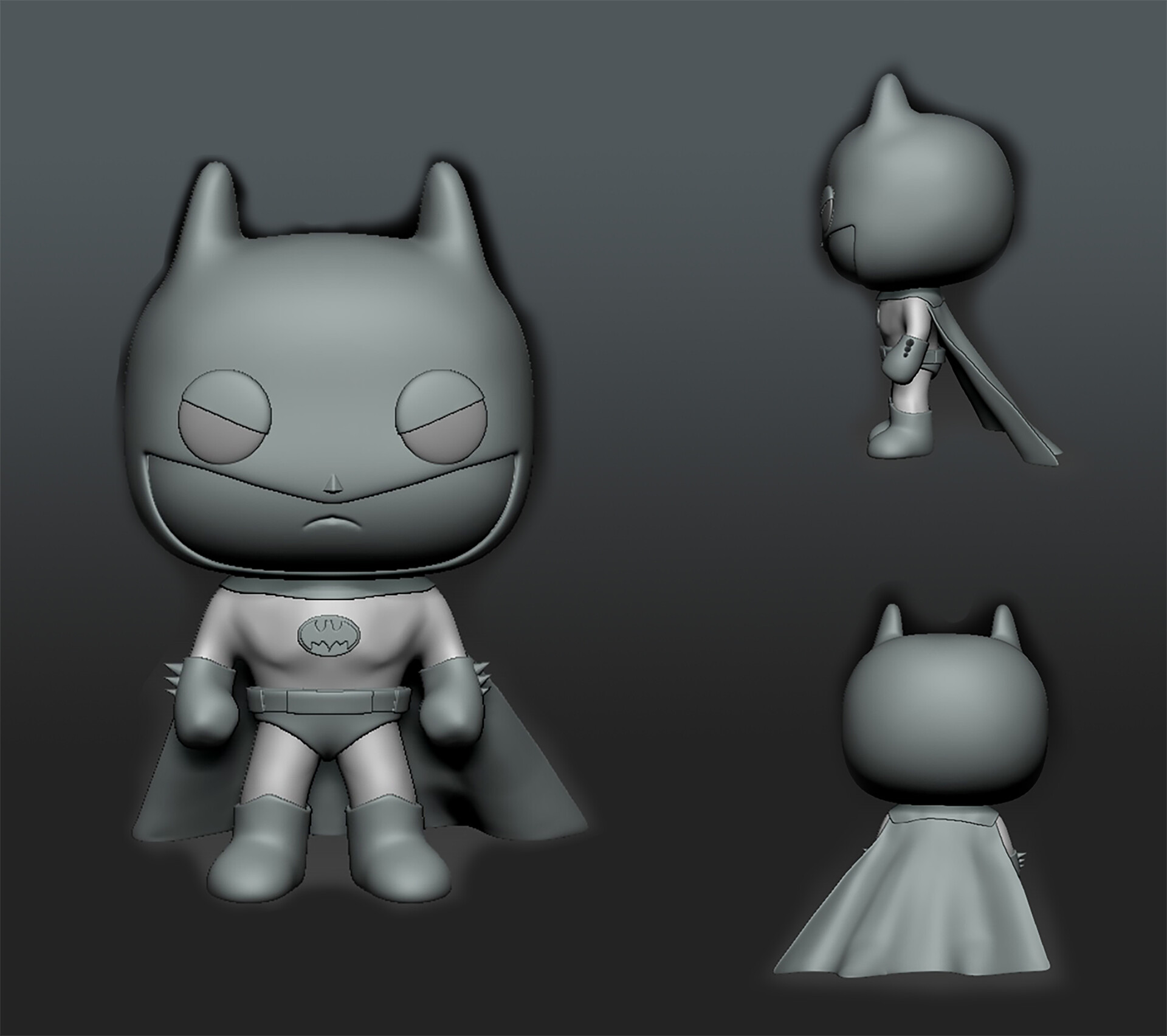 ArtStation - batman model by tanuki