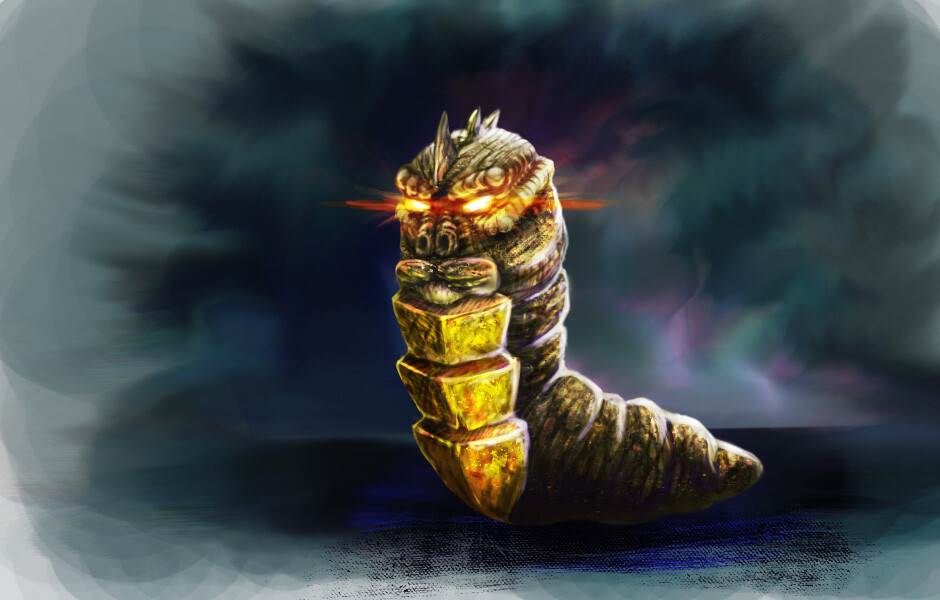 ArtStation - Space worm