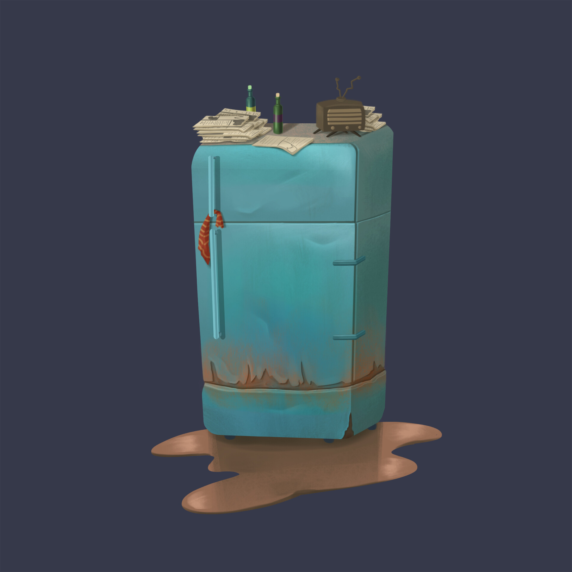 ArtStation - Fridge