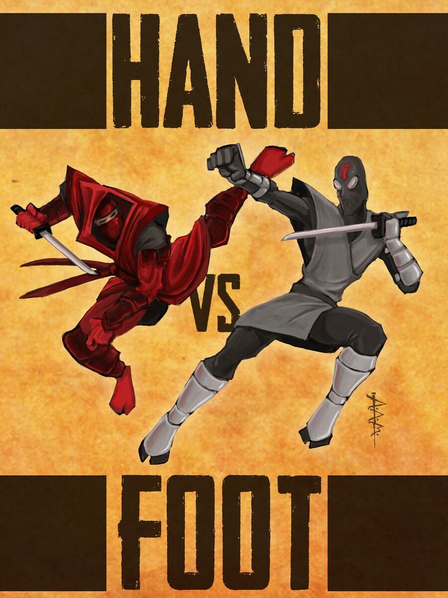 ArtStation - Hand Vs Foot