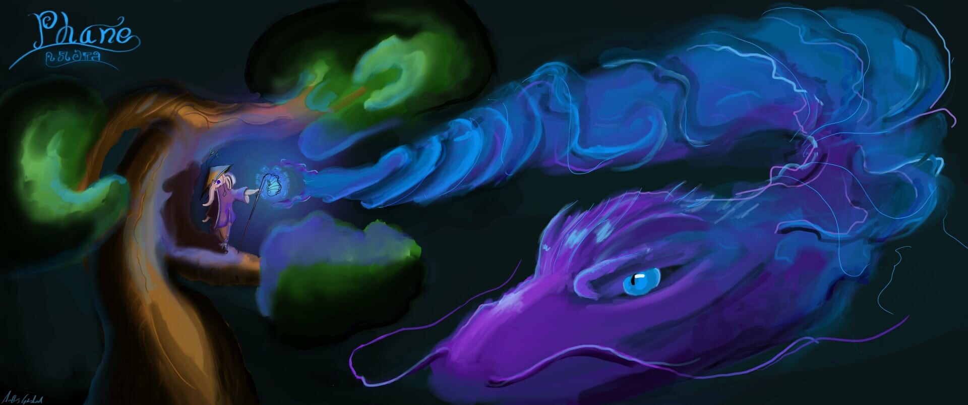 ArtStation - Phane summons his companion