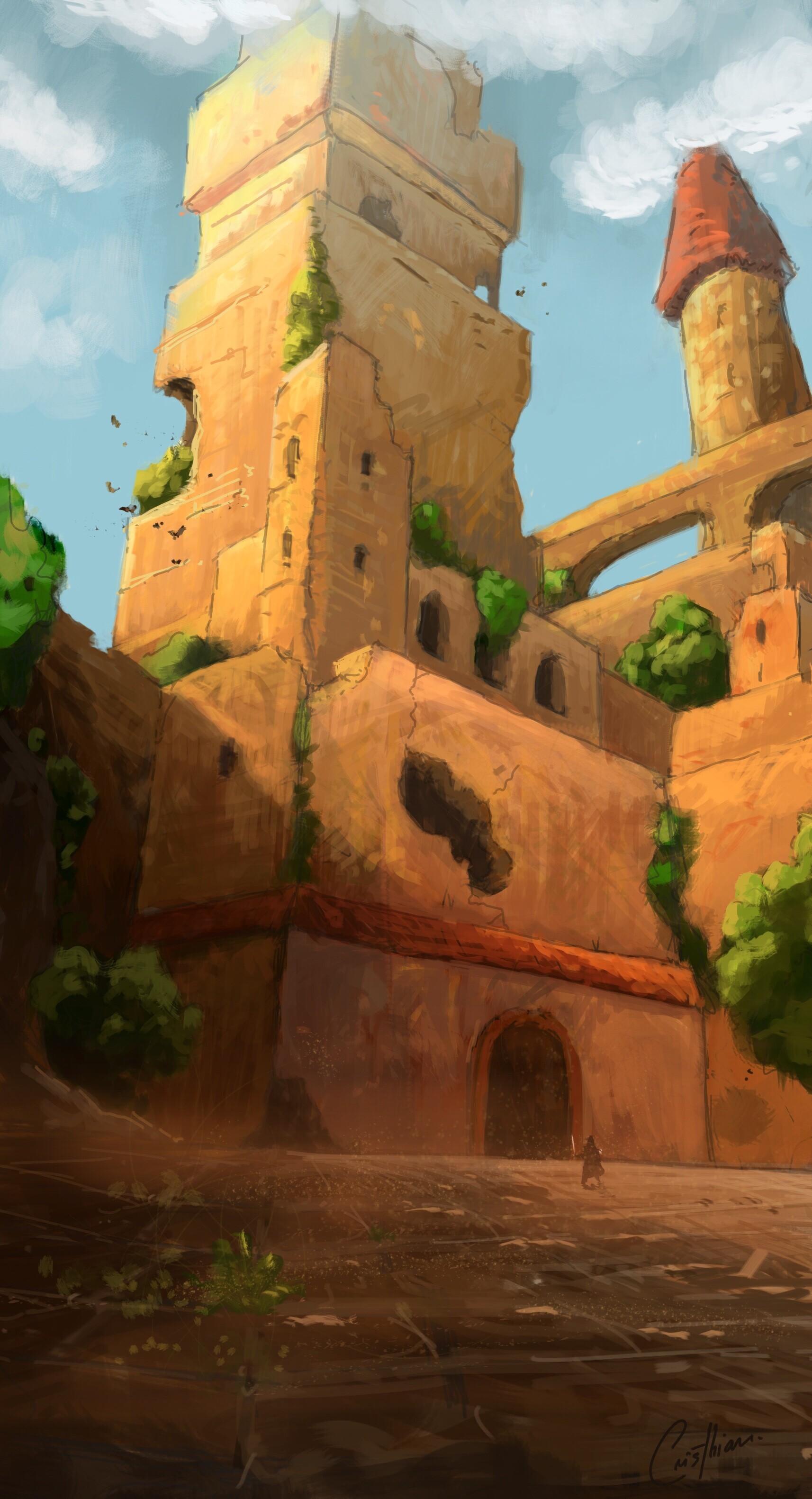 ArtStation - Ancient ruins