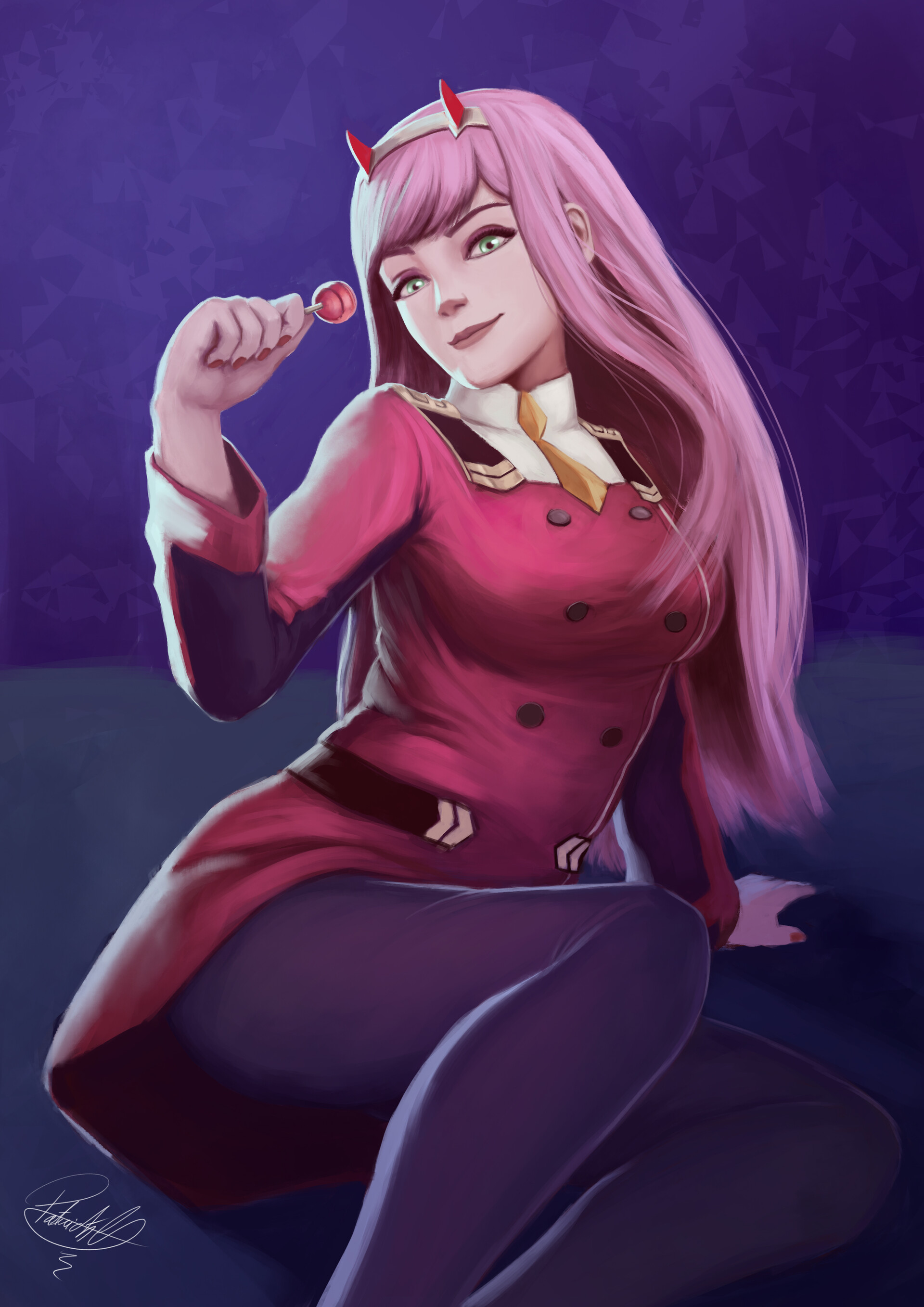 ArtStation - Zero Two