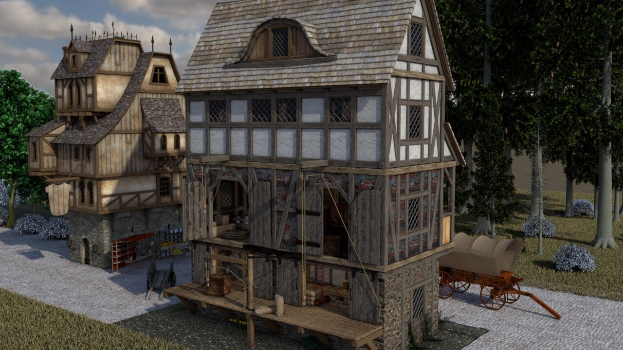 medieval warehouse