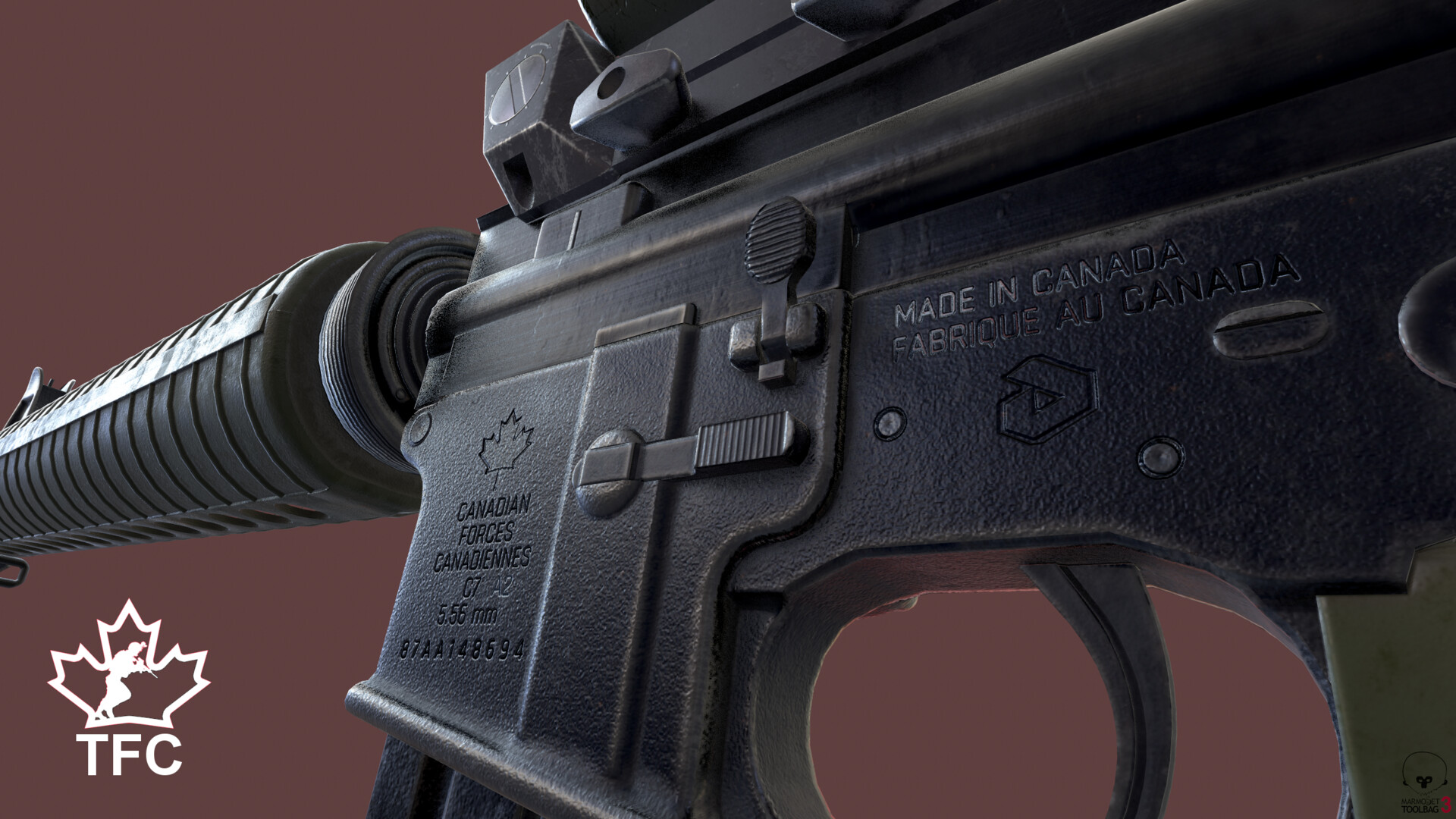 ArtStation - Colt C7a2 2019