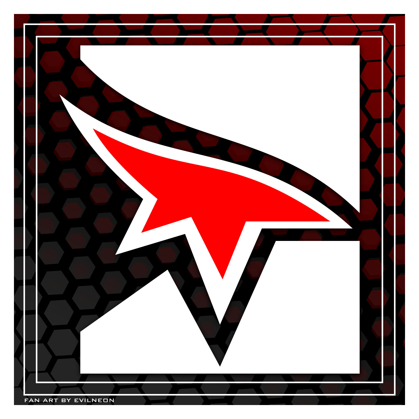 ArtStation - Mirror's Edge Logo Custom Stocks