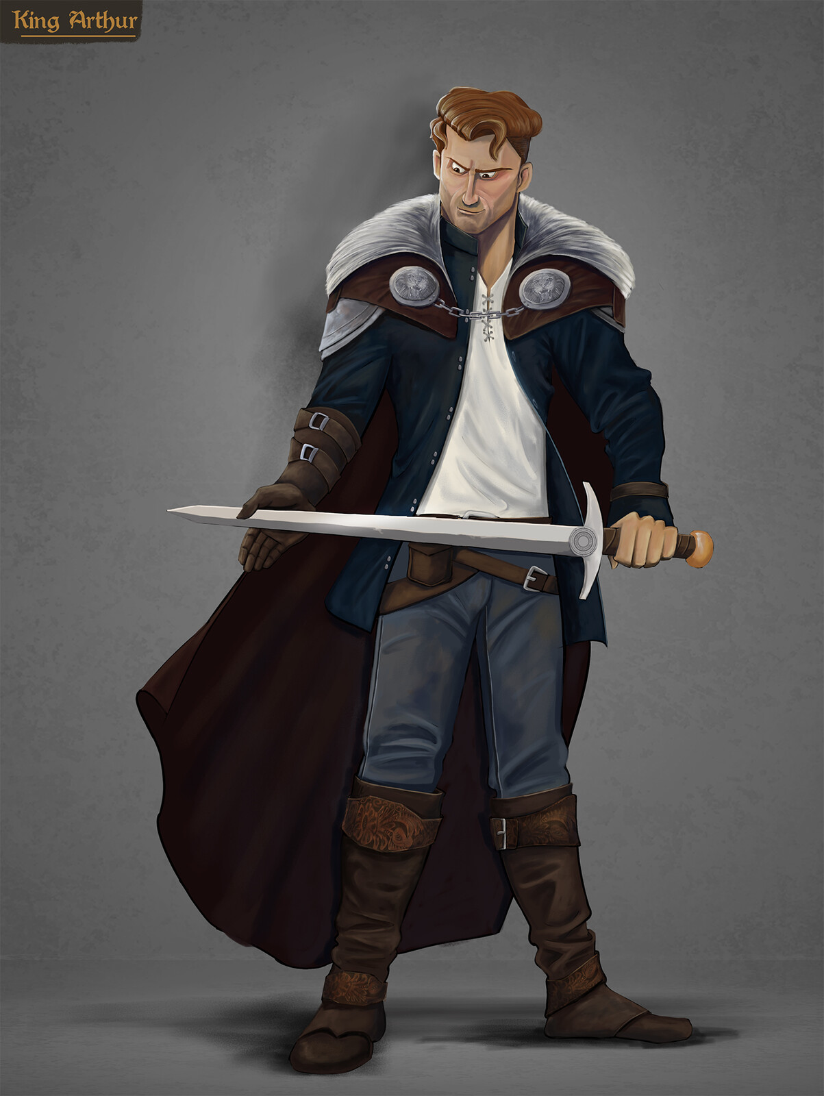 Manish Kumar - The Legend of King Arthur Character Design