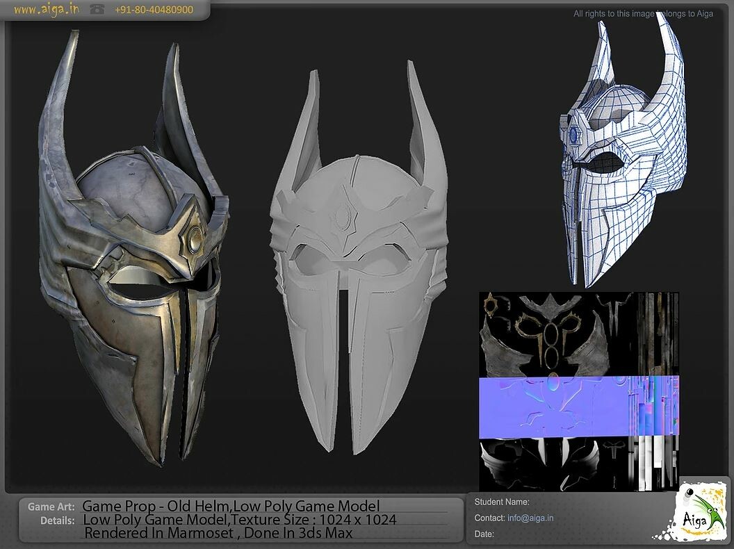 ArtStation - Old Helm