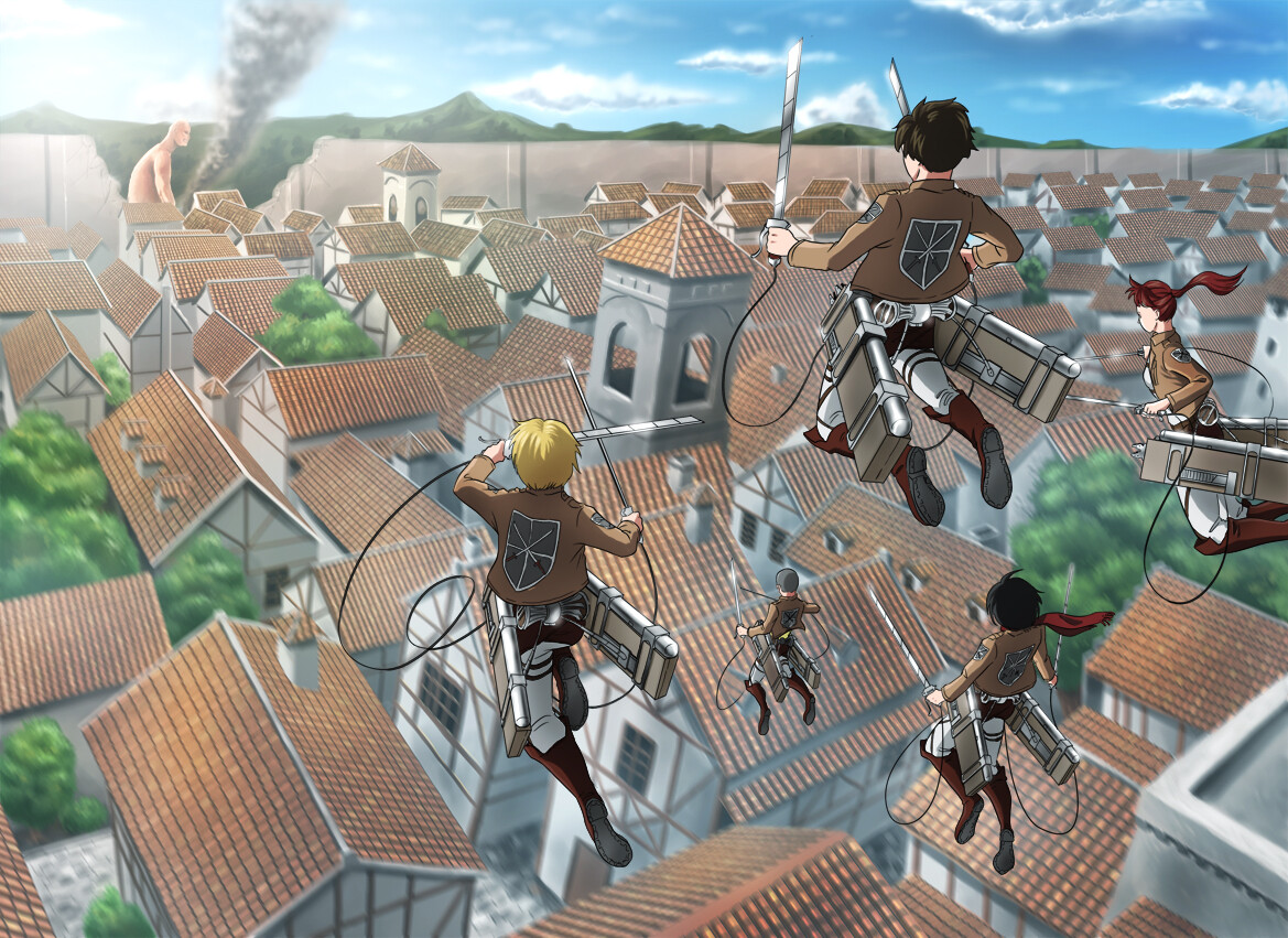 ArtStation - Fly to The Titan