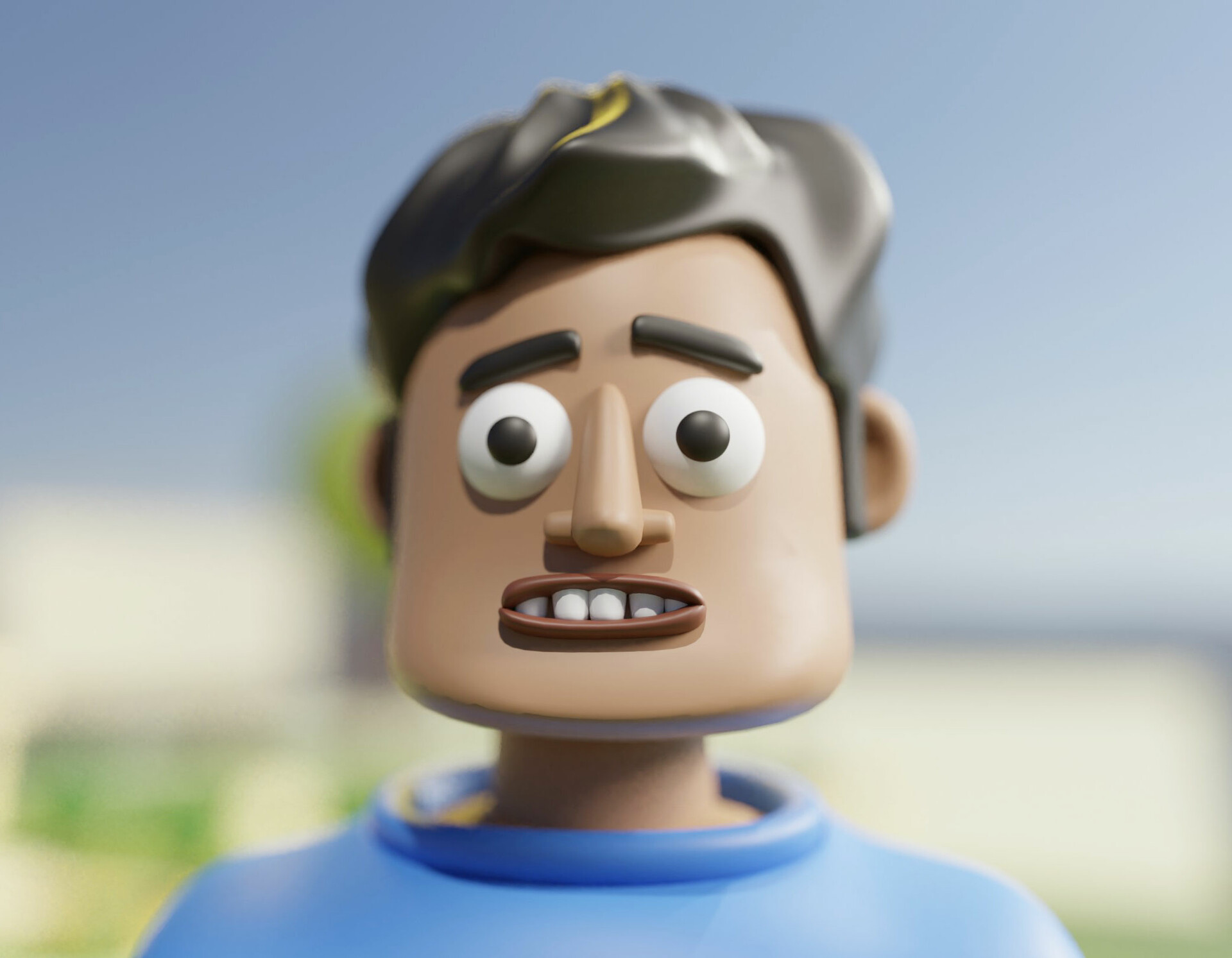 ArtStation - Random face on street