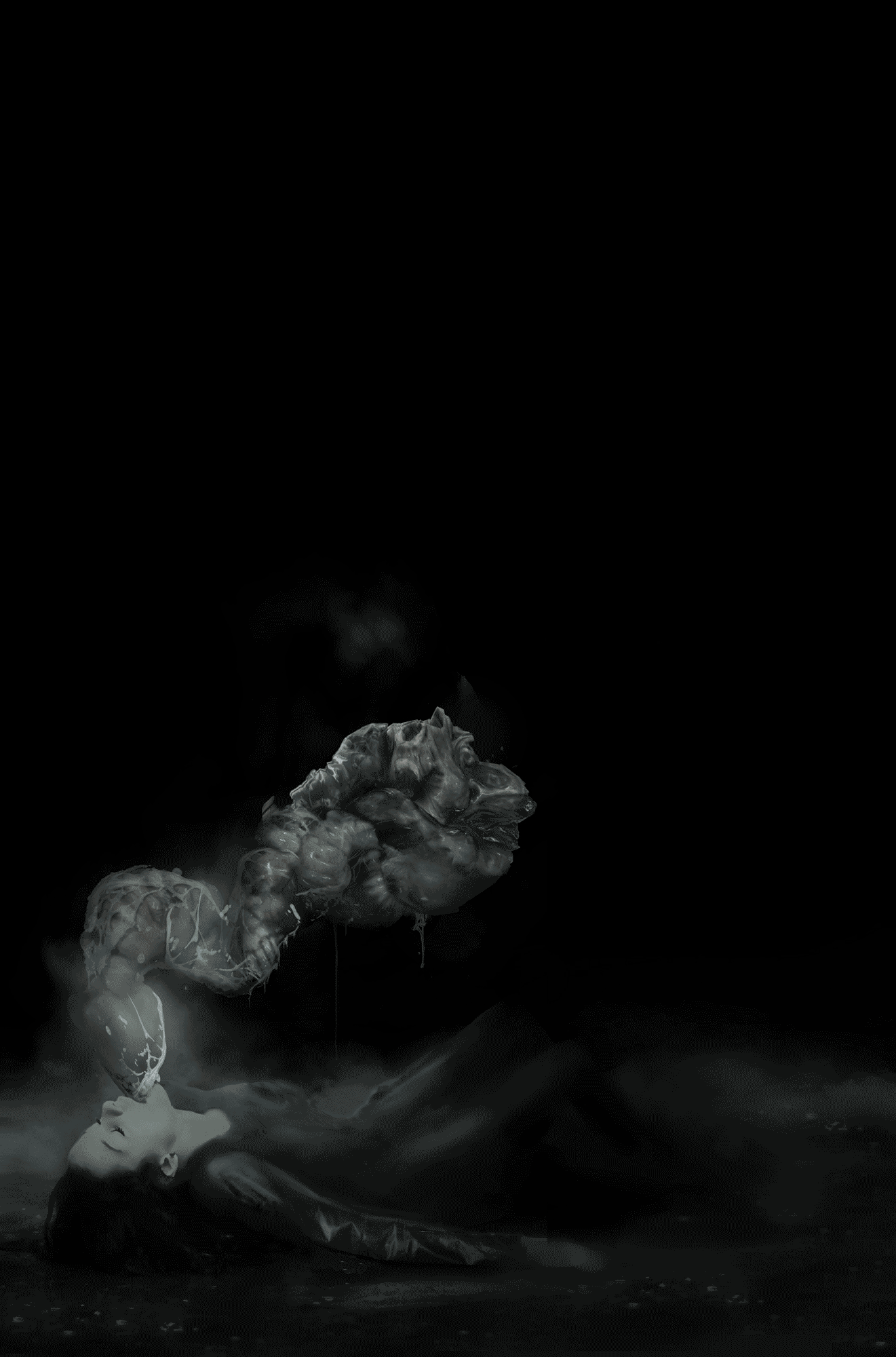 Ivan Roujev - HELLBOY : RISE OF THE BLOOD QUEEN / Broom's Ectoplasm Concept